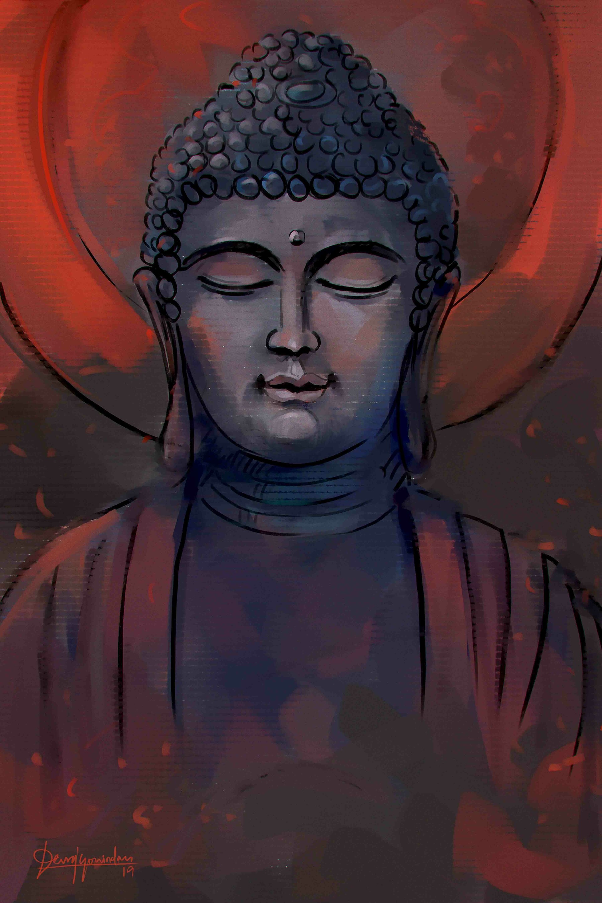 ArtStation - Lord Buddha