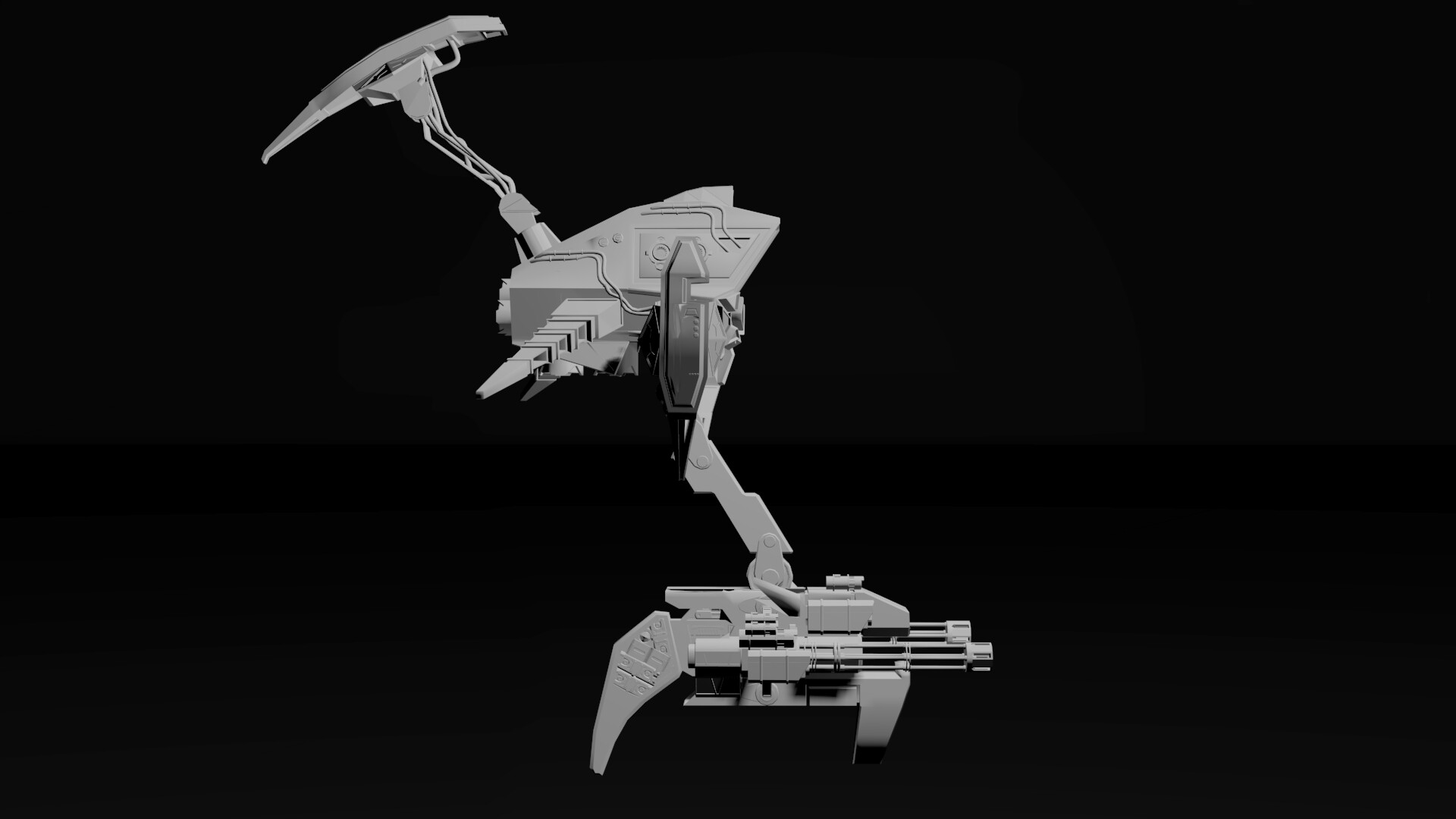 Conor Springthorpe - Shadow-walker Mobile Turret platform