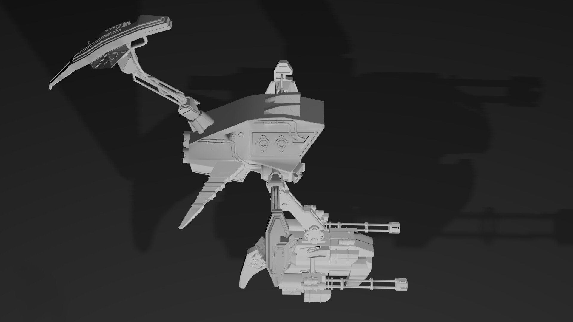 Conor Springthorpe - Shadow-walker Mobile Turret platform