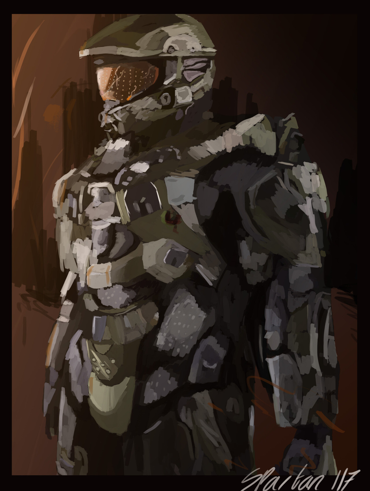 Master Chief by Elizabeth Baird : r/ImaginaryHalo