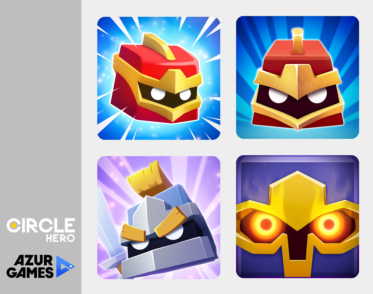 ArtStation - Circle Hero icons