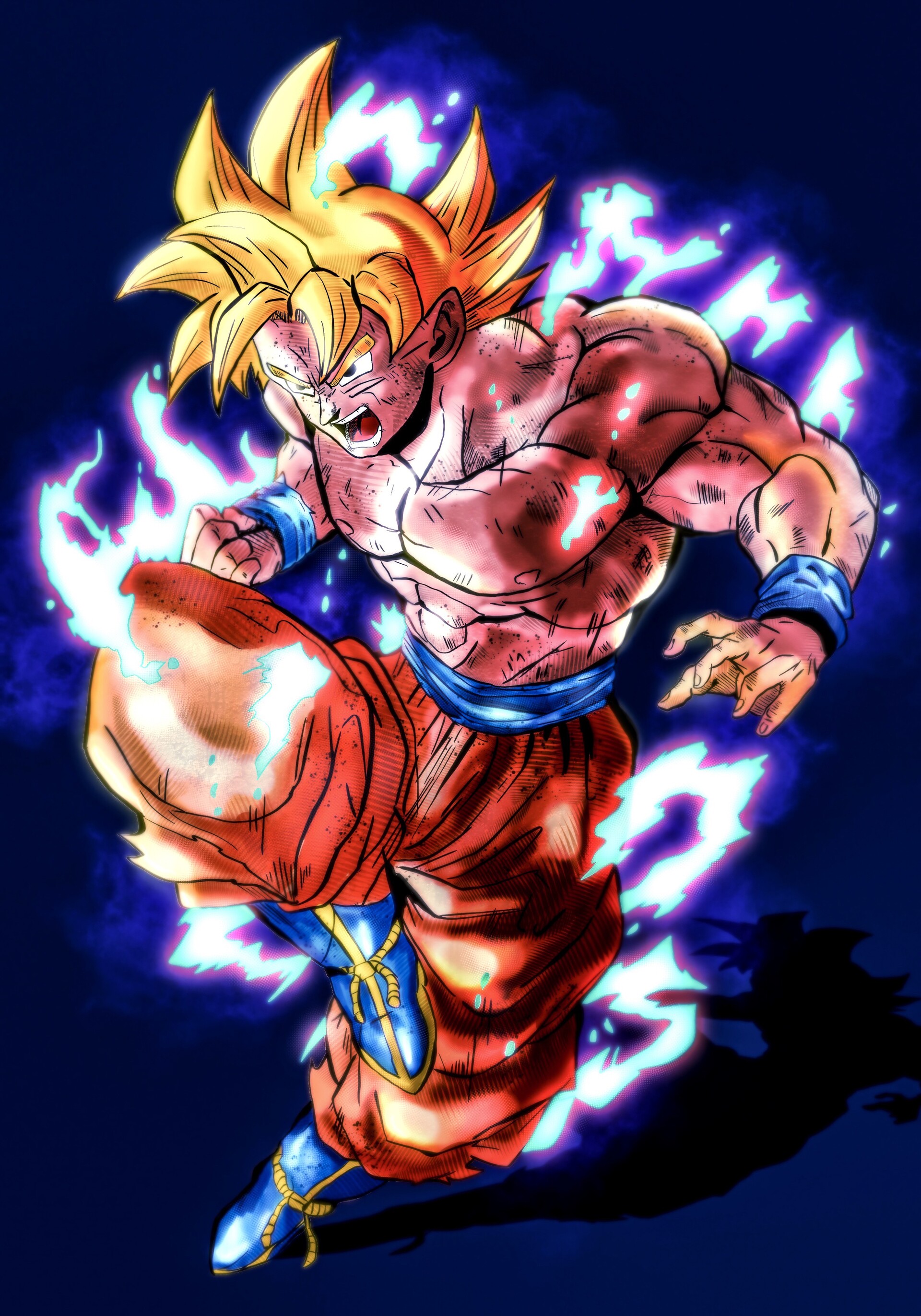 ArtStation - Goku Sayan Artwork