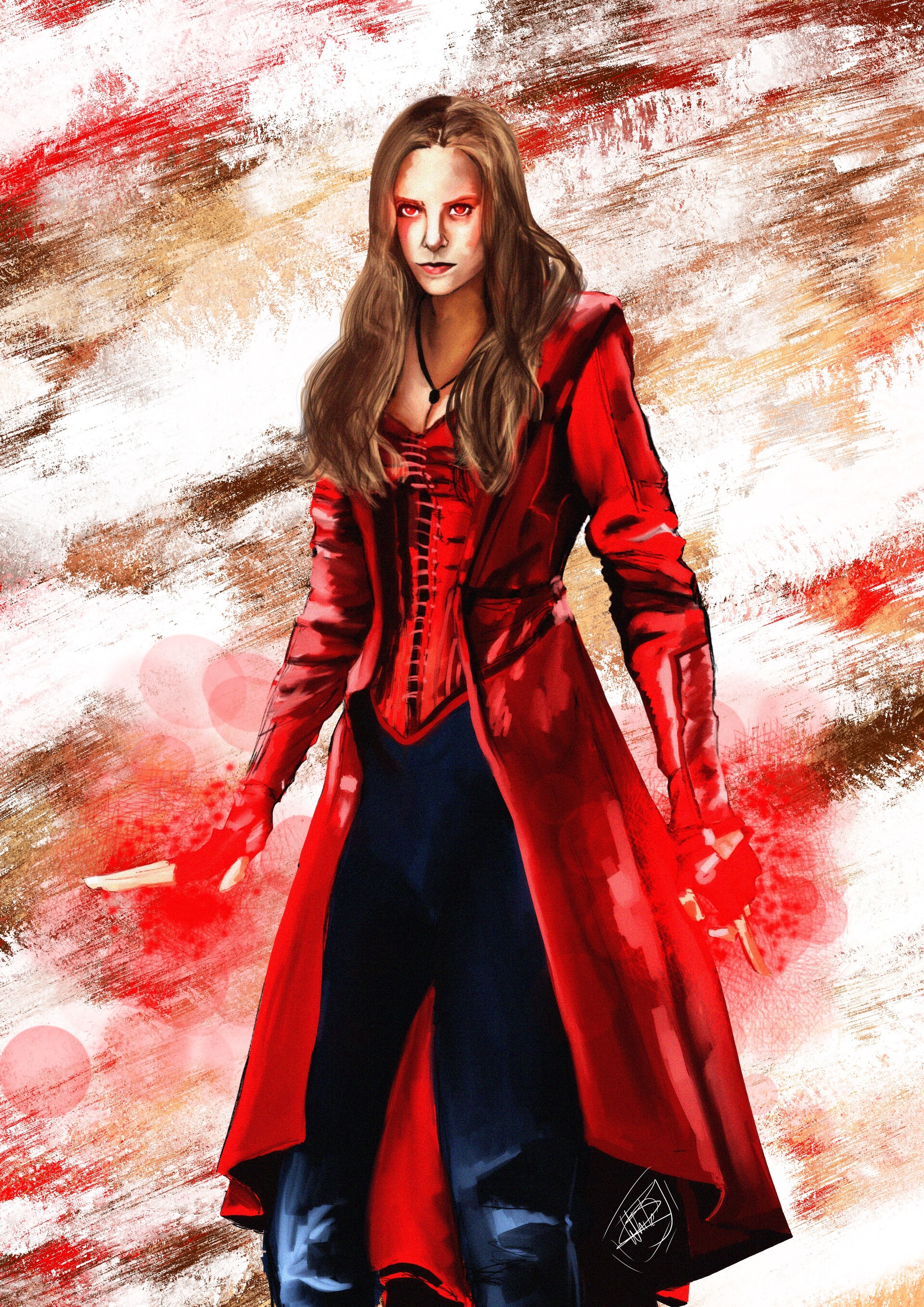 ArtStation - Sacarlet Witch