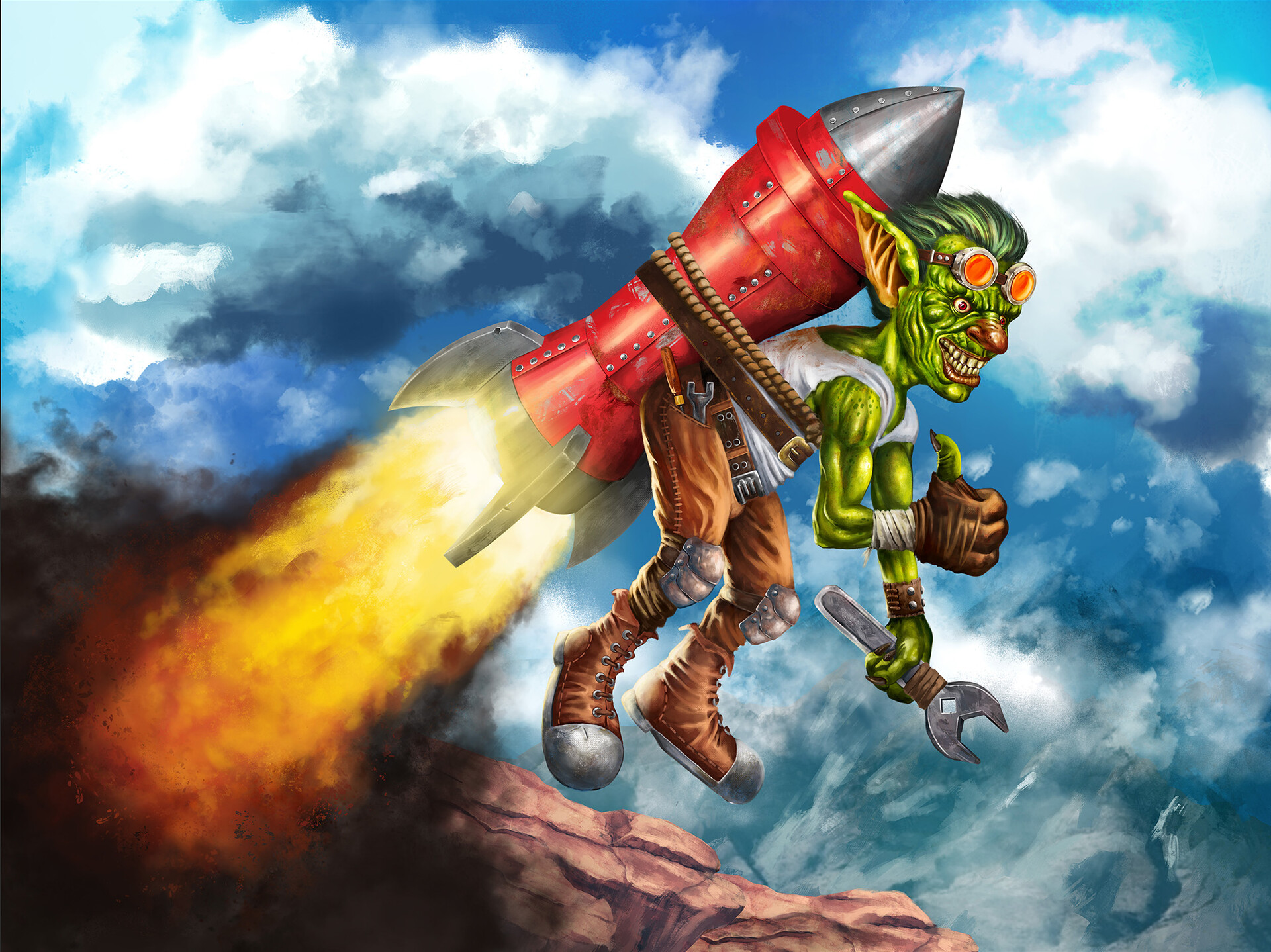 ArtStation - Goblin rocket