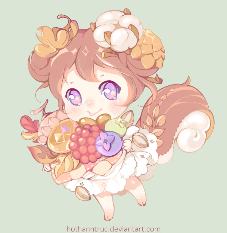 ArtStation - Chibi . ( •ᴗ• )