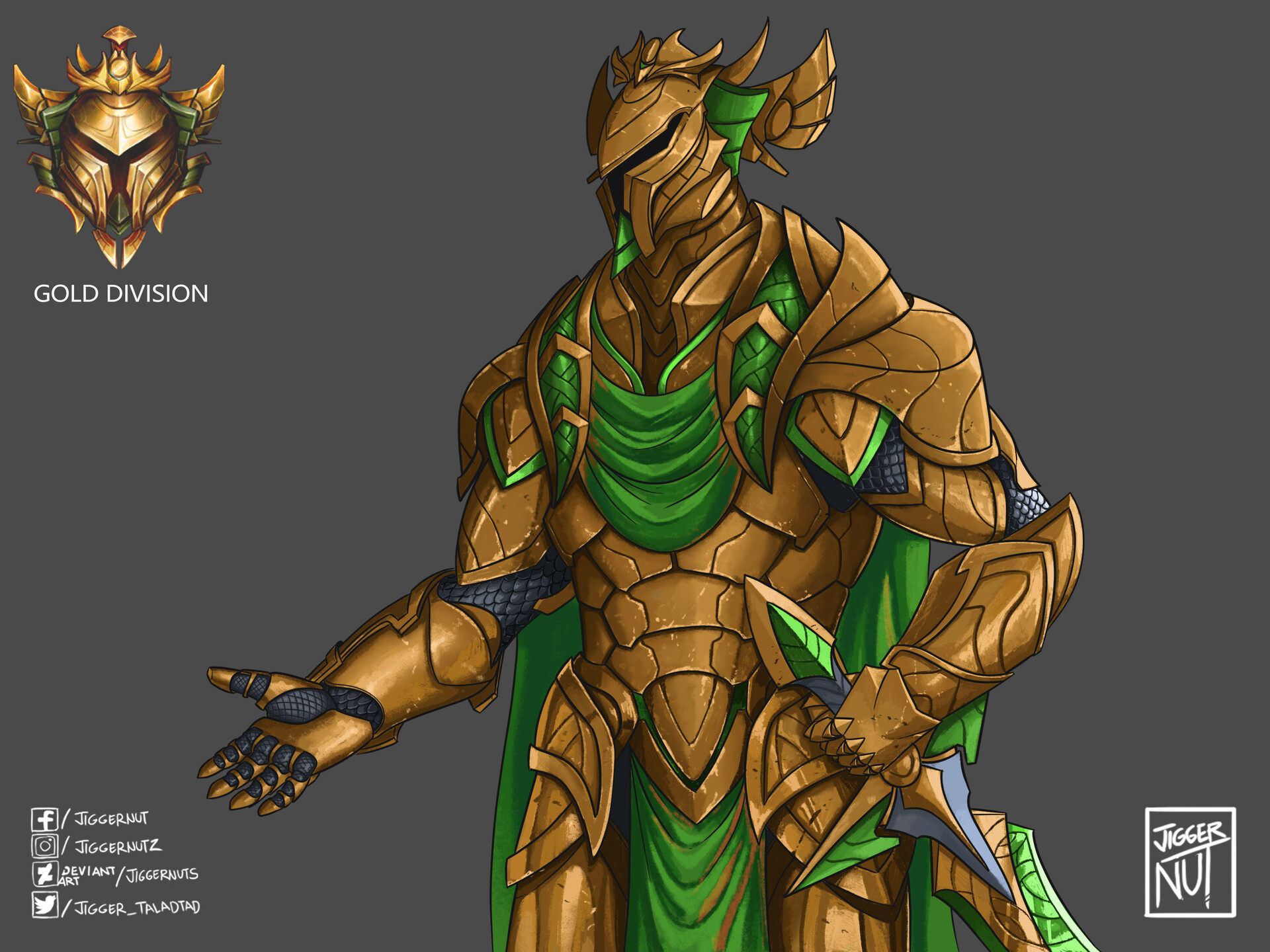 ArtStation - Gold Division Armor