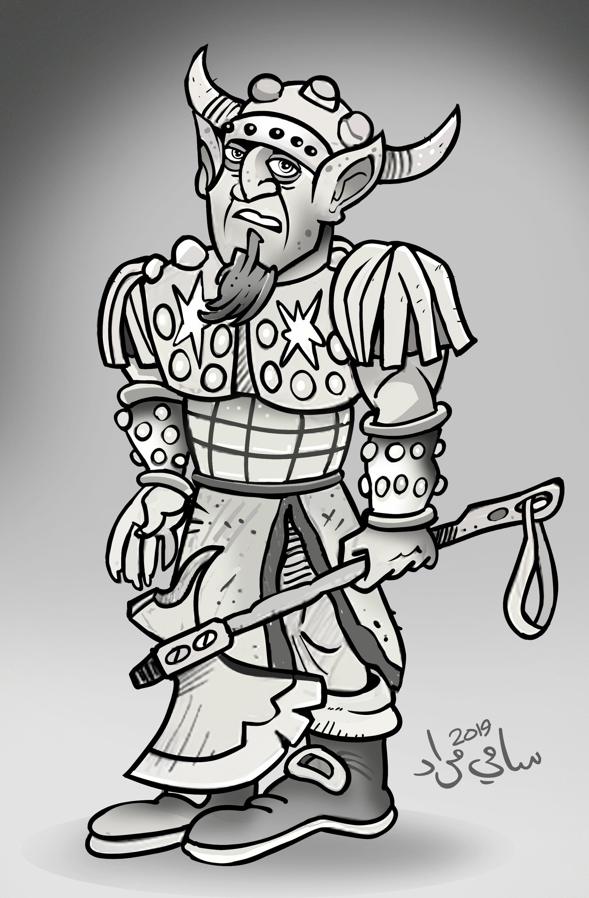 ArtStation - sad ogre