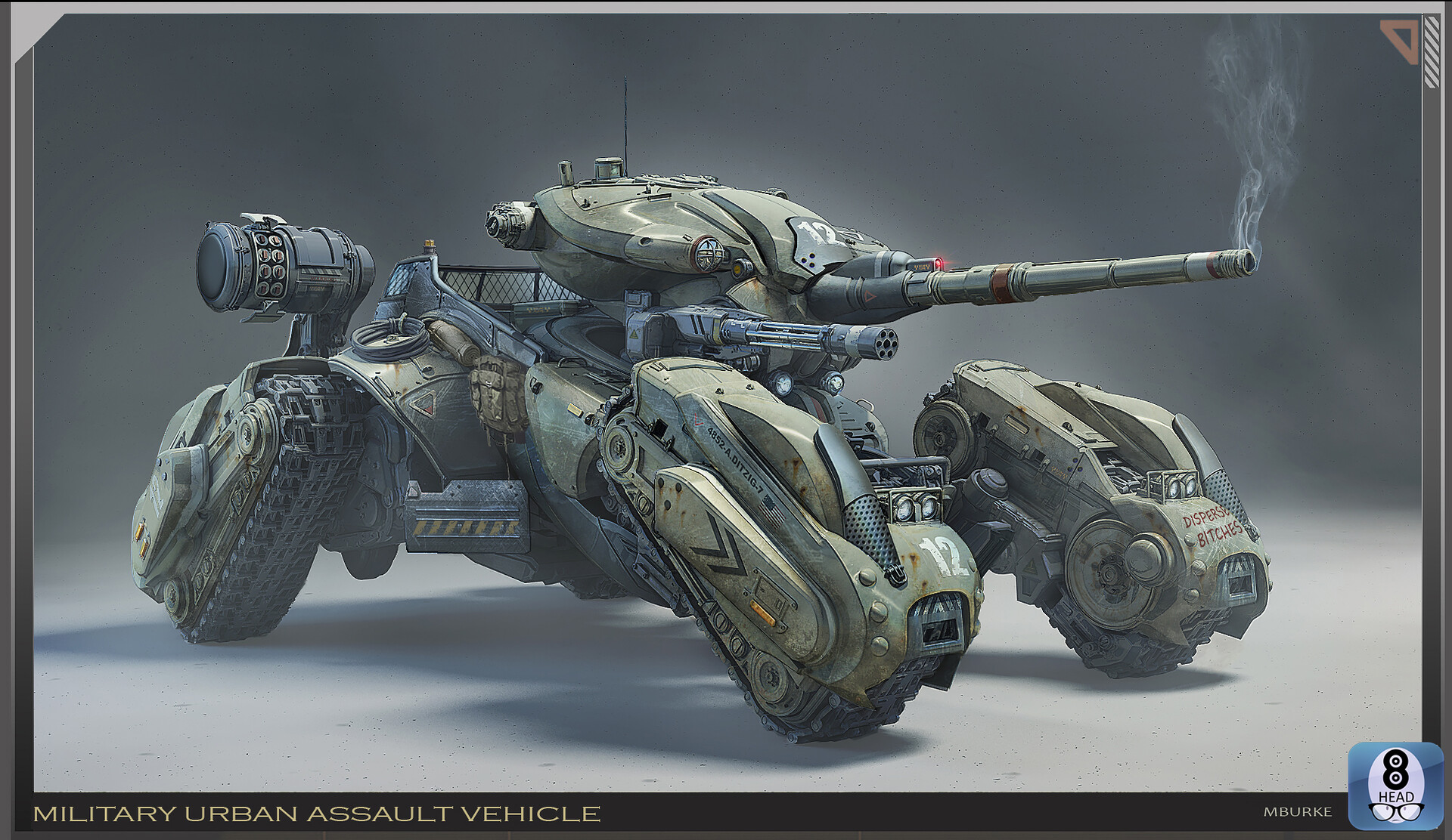 ArtStation - Urban Assault Vehicle