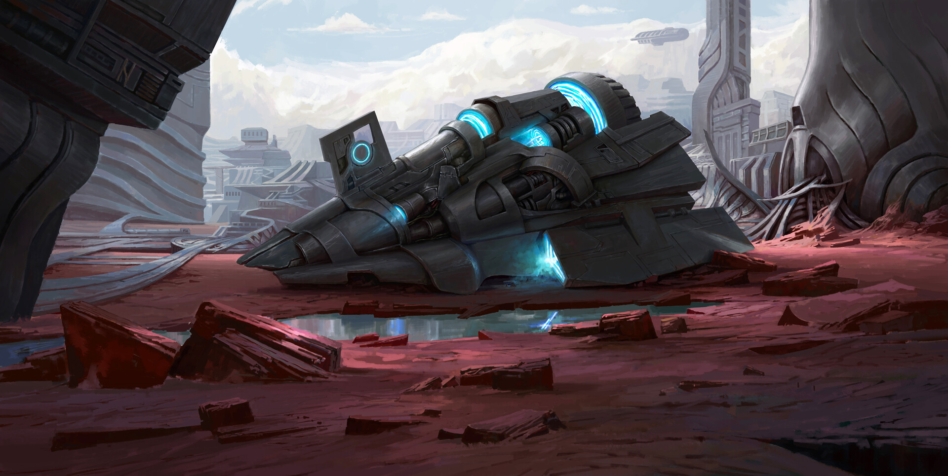 ArtStation - Alien Base