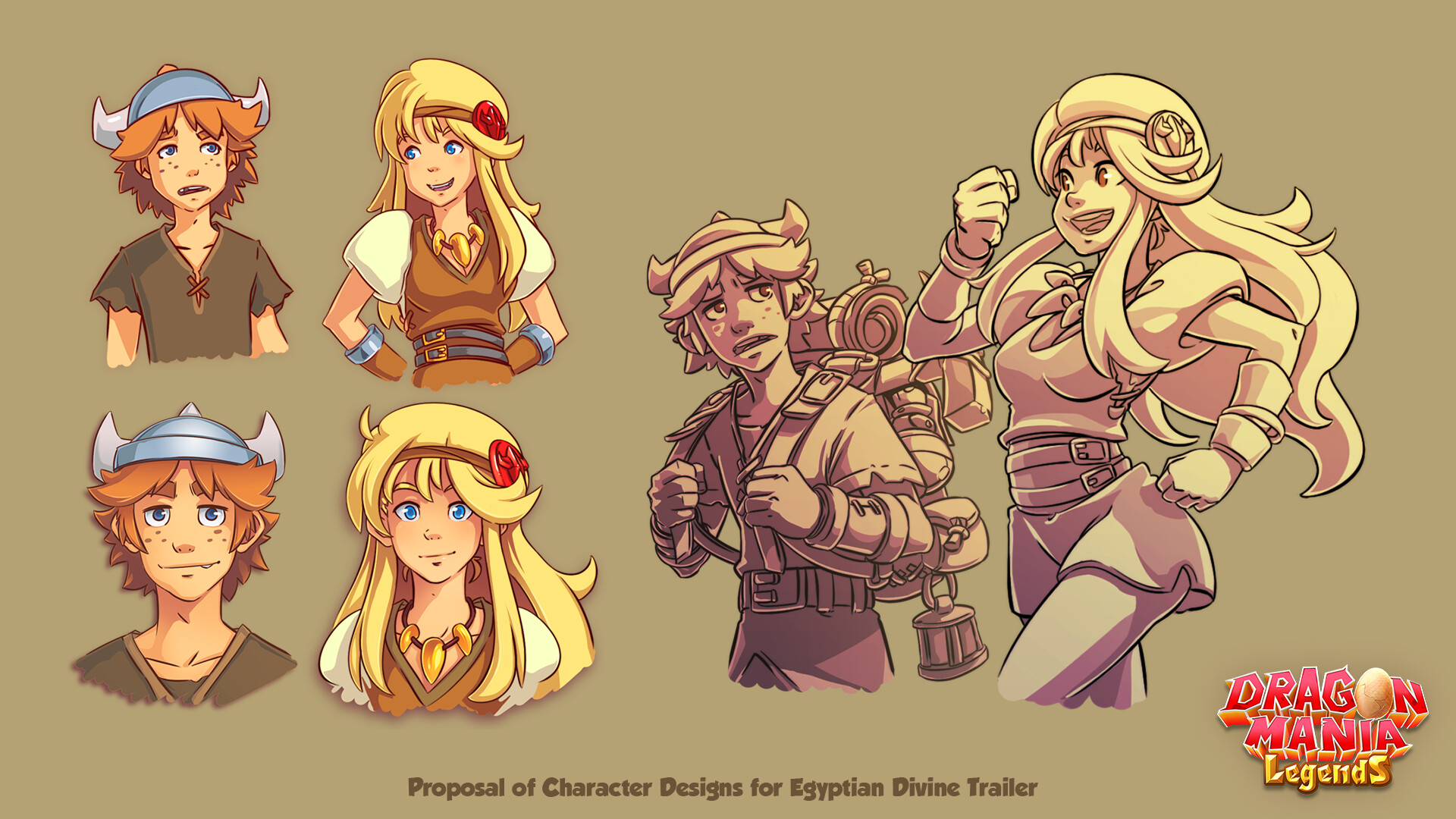 ArtStation - Dragon Mania Legends -Golden Pyramid Trailer-