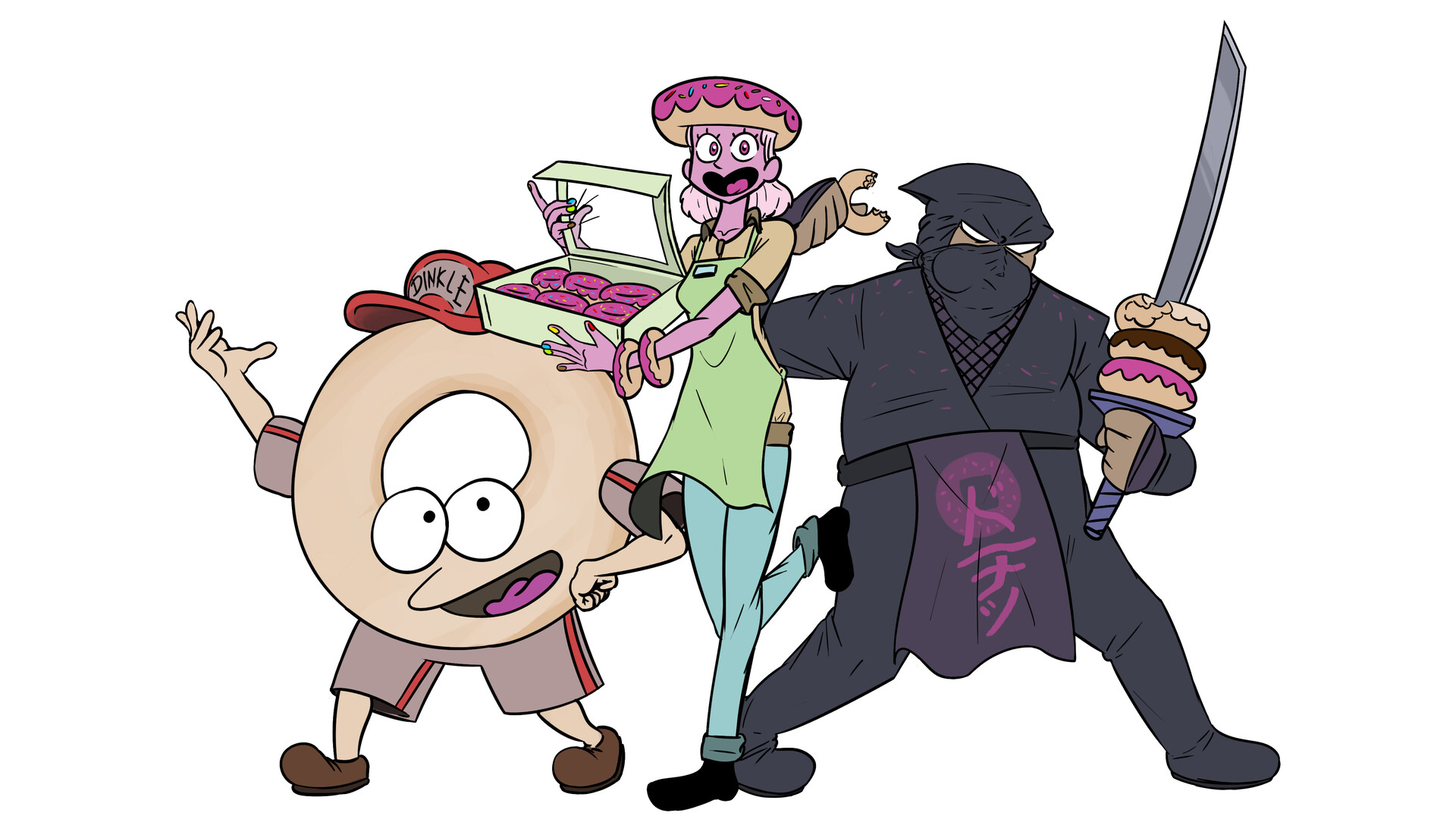 ArtStation - Doughnut Trio