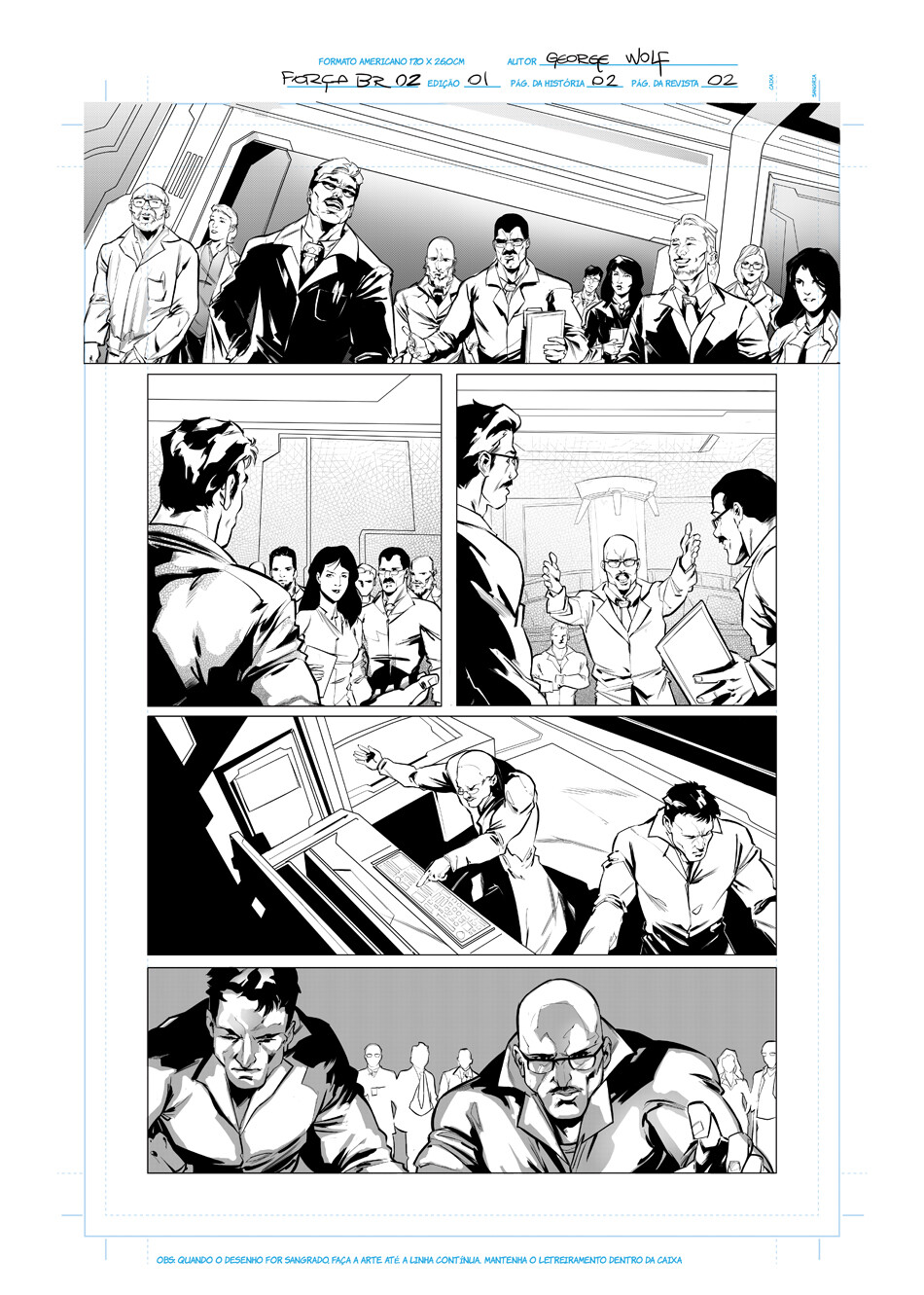 ArtStation - Page Force BR Official Comics #3