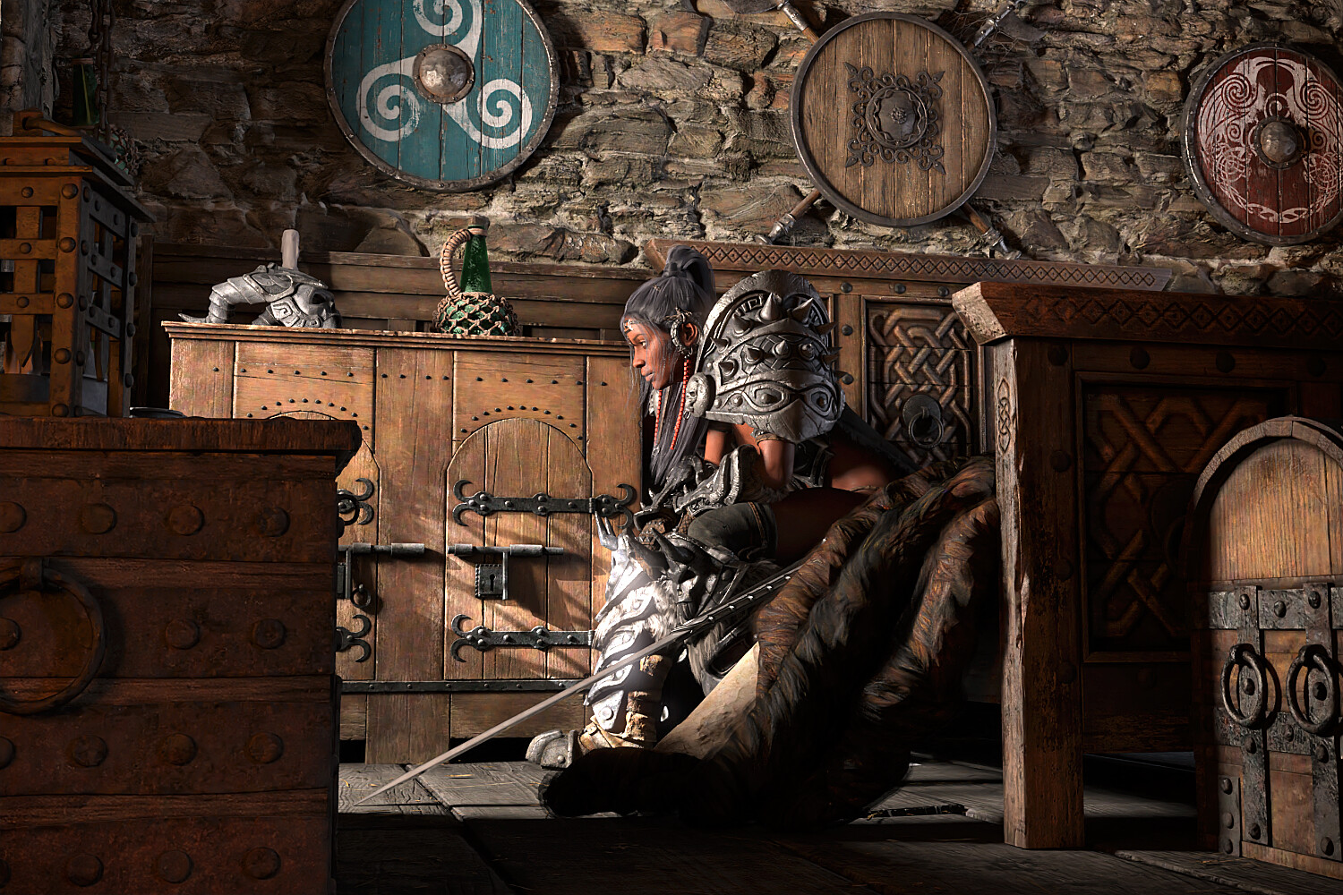 Mario V - Medieval Bedroom