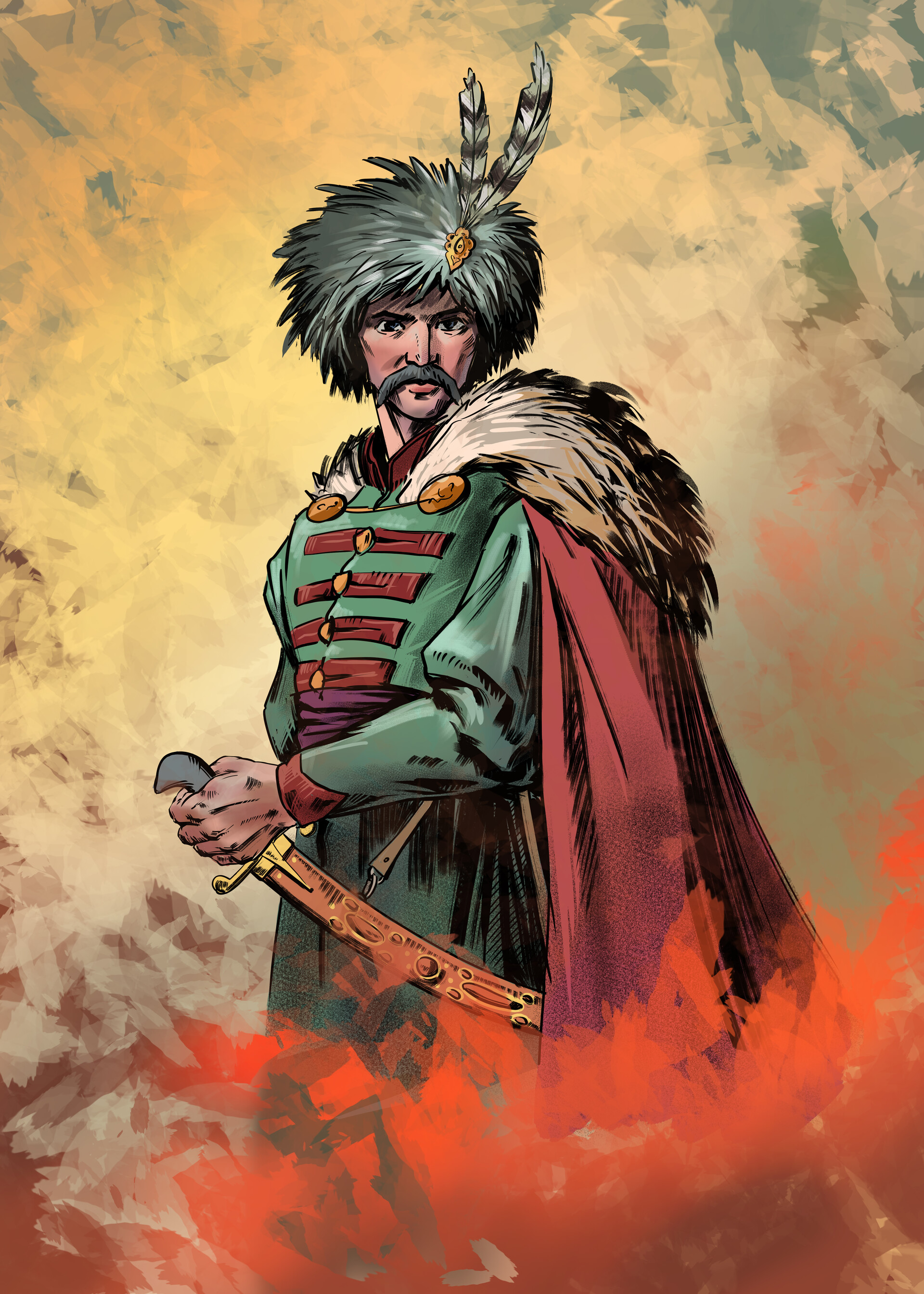 ArtStation - Cossack motive