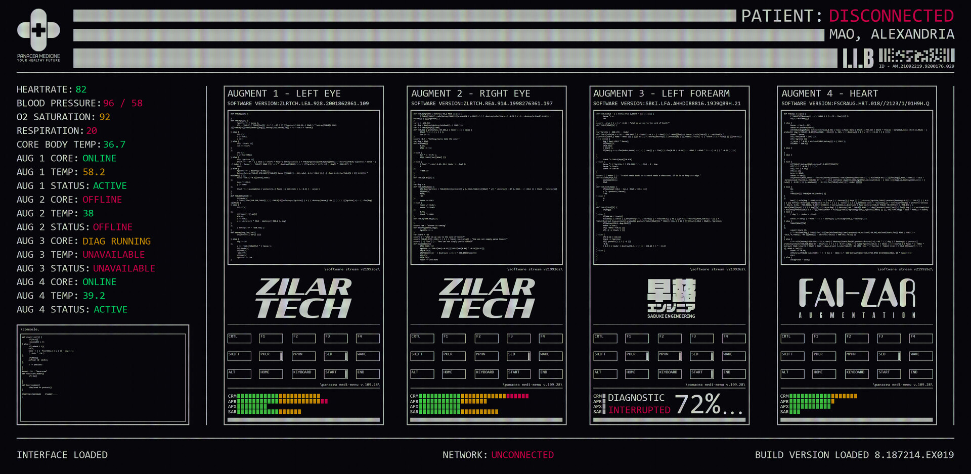 ArtStation - Medical Screen
