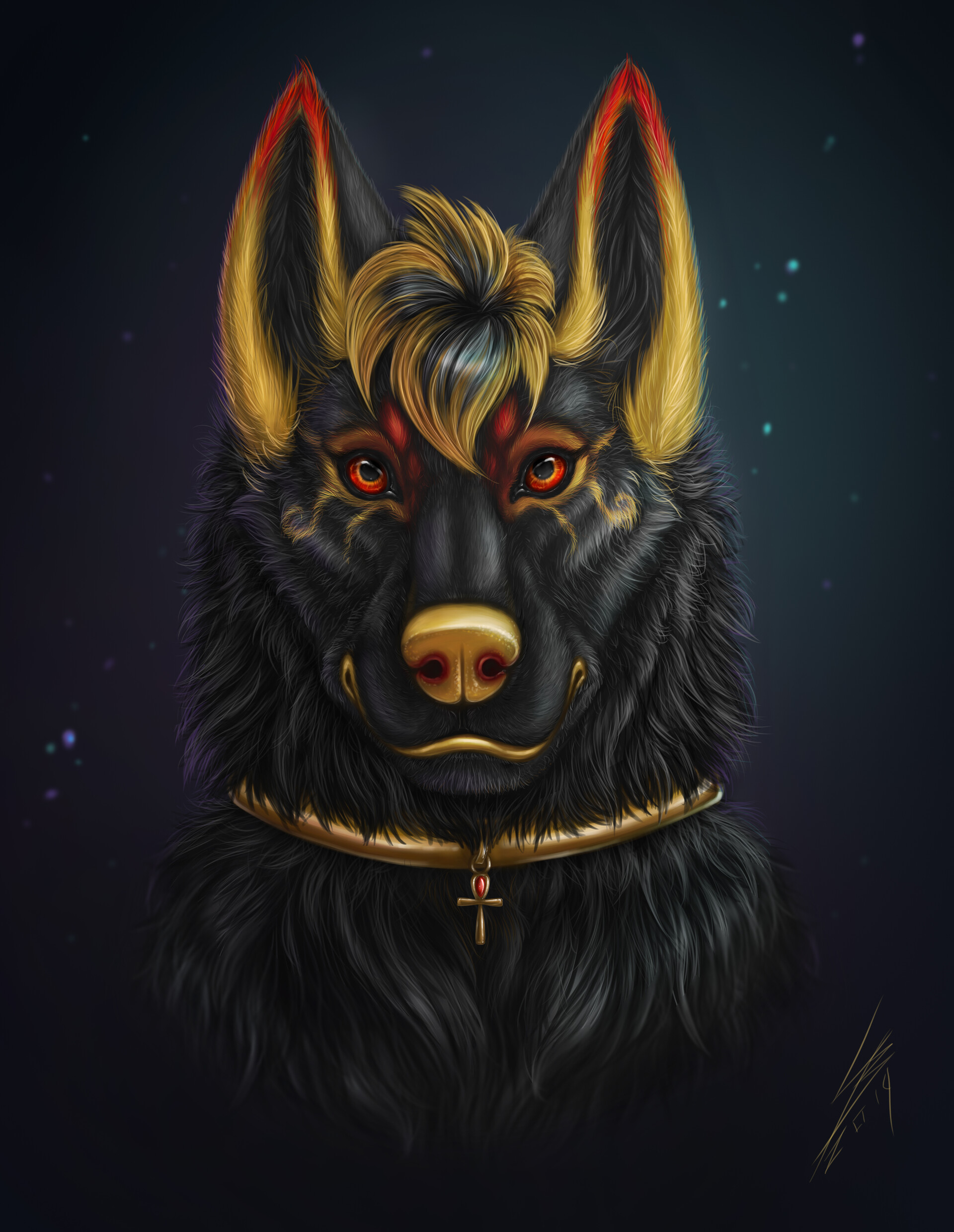 ArtStation - Female Anubis