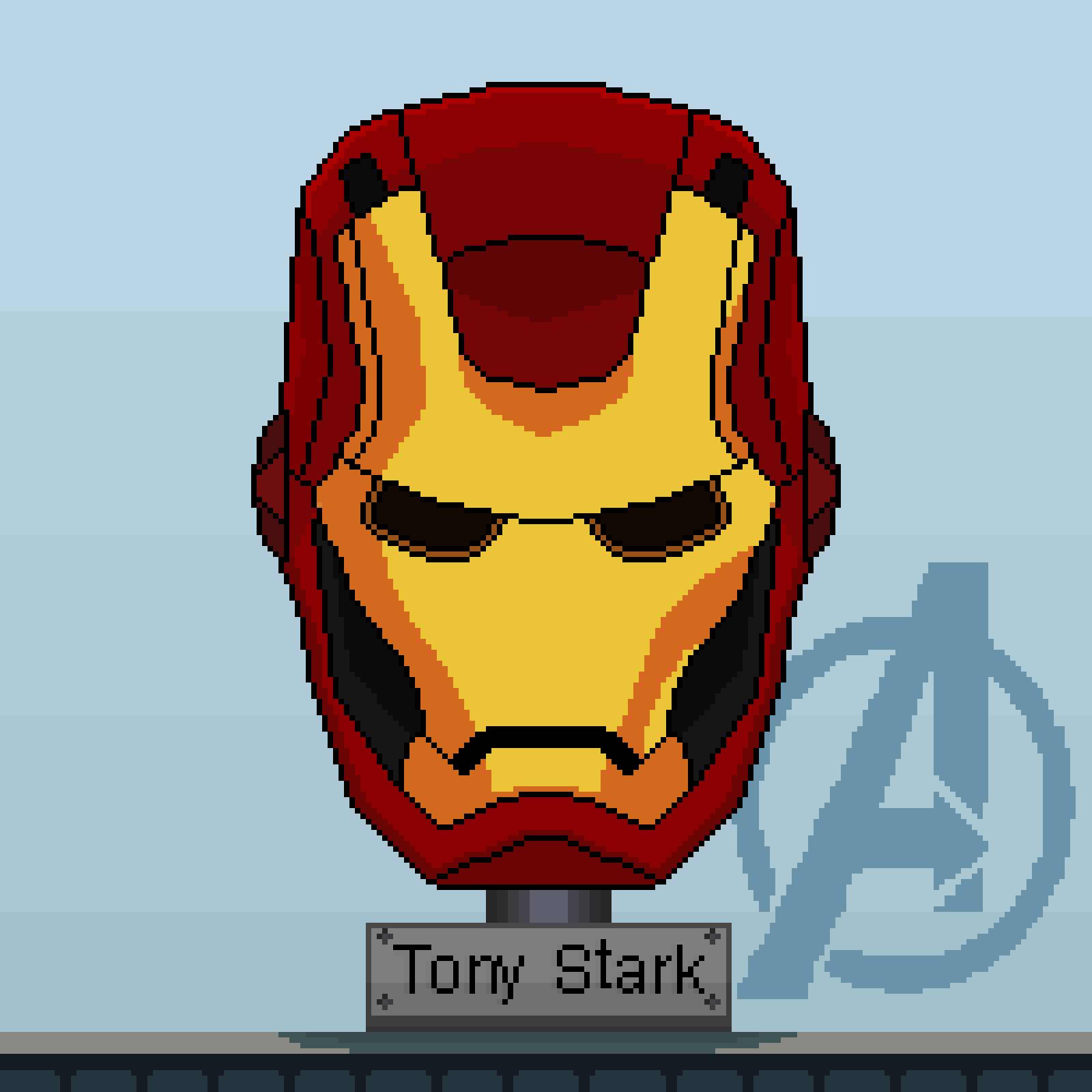8 Bit Iron Man