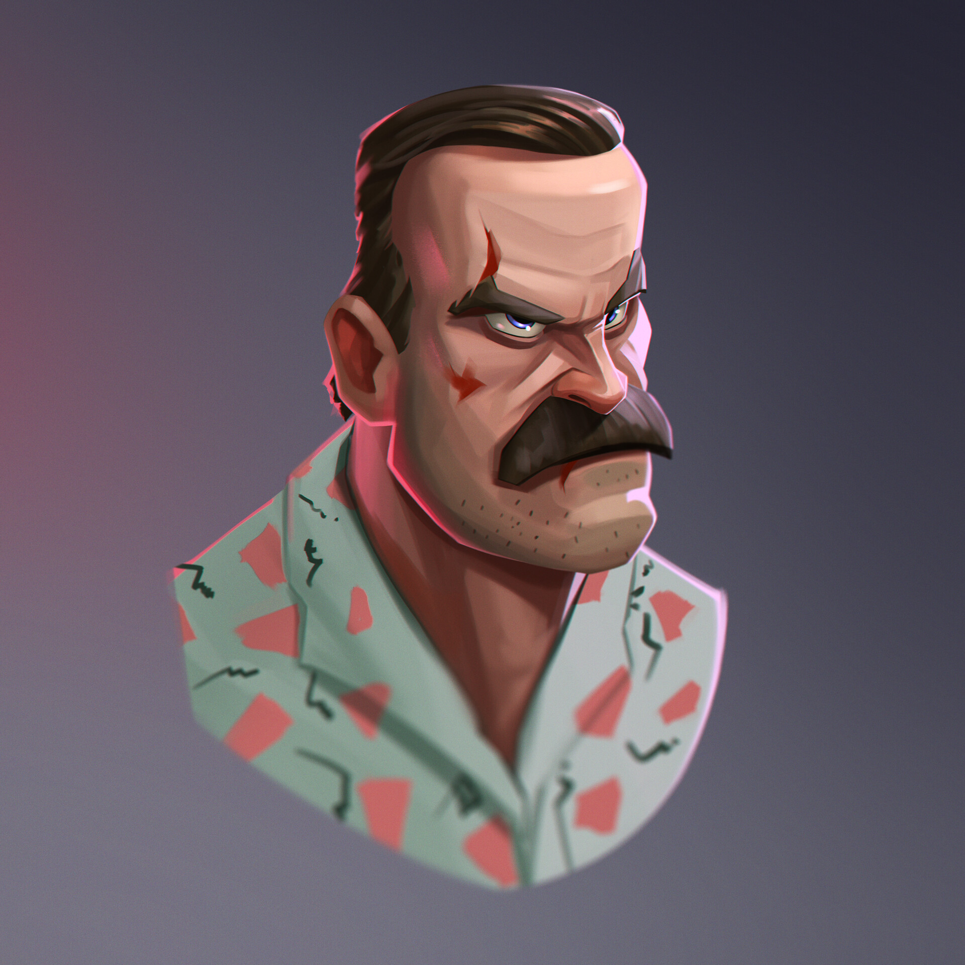 ArtStation - Stranger Things: Chief Hopper