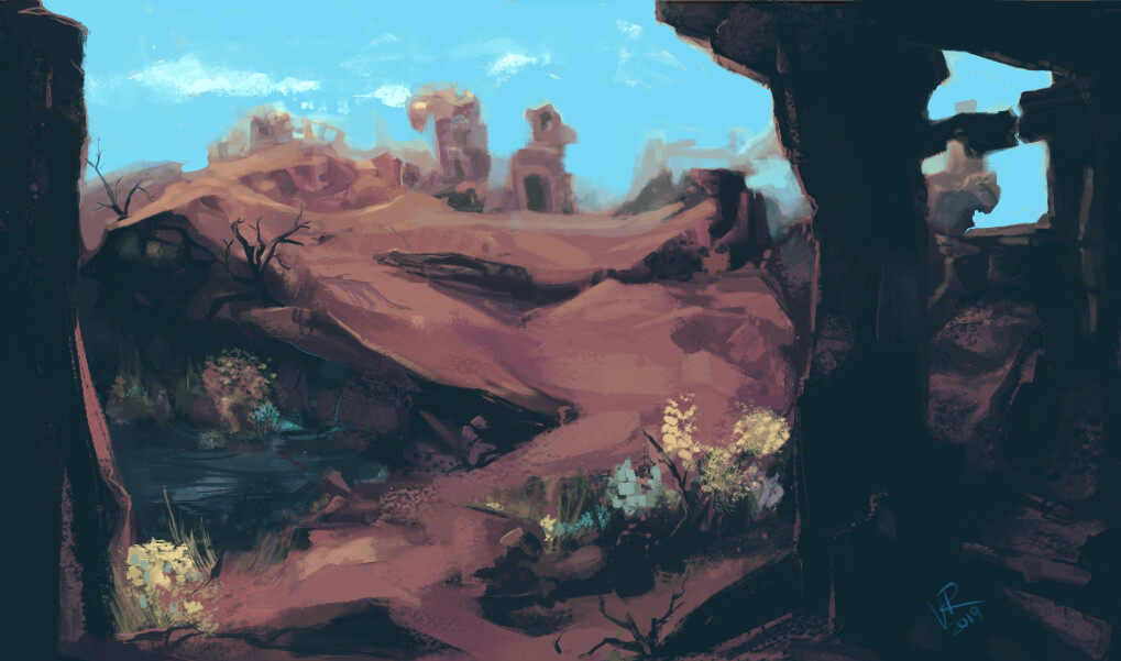ArtStation - Red Desert