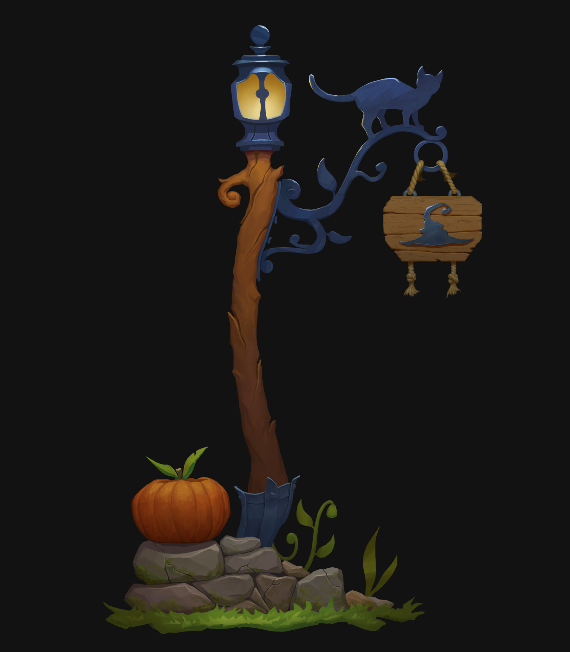 ArtStation - Magic shop sign