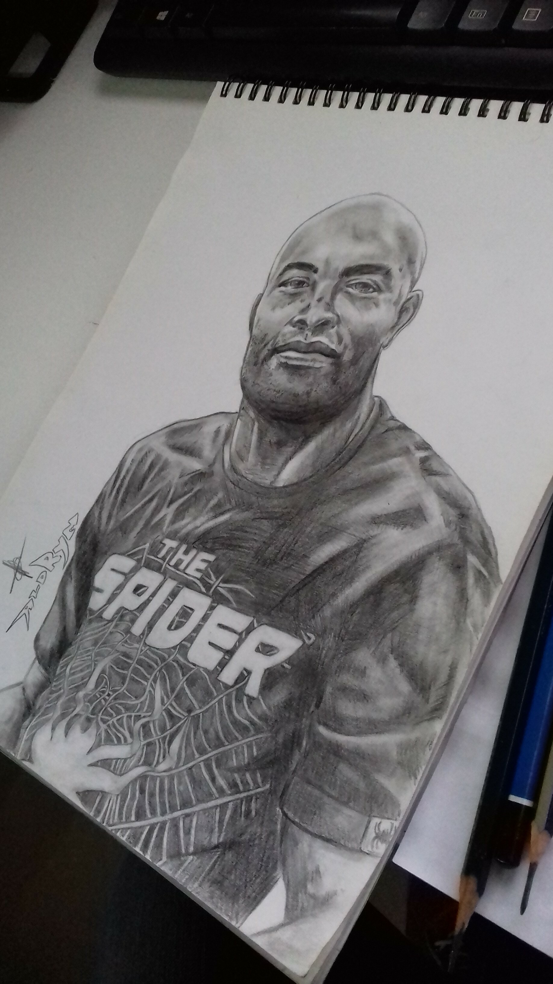 Anderson Silva Drawings