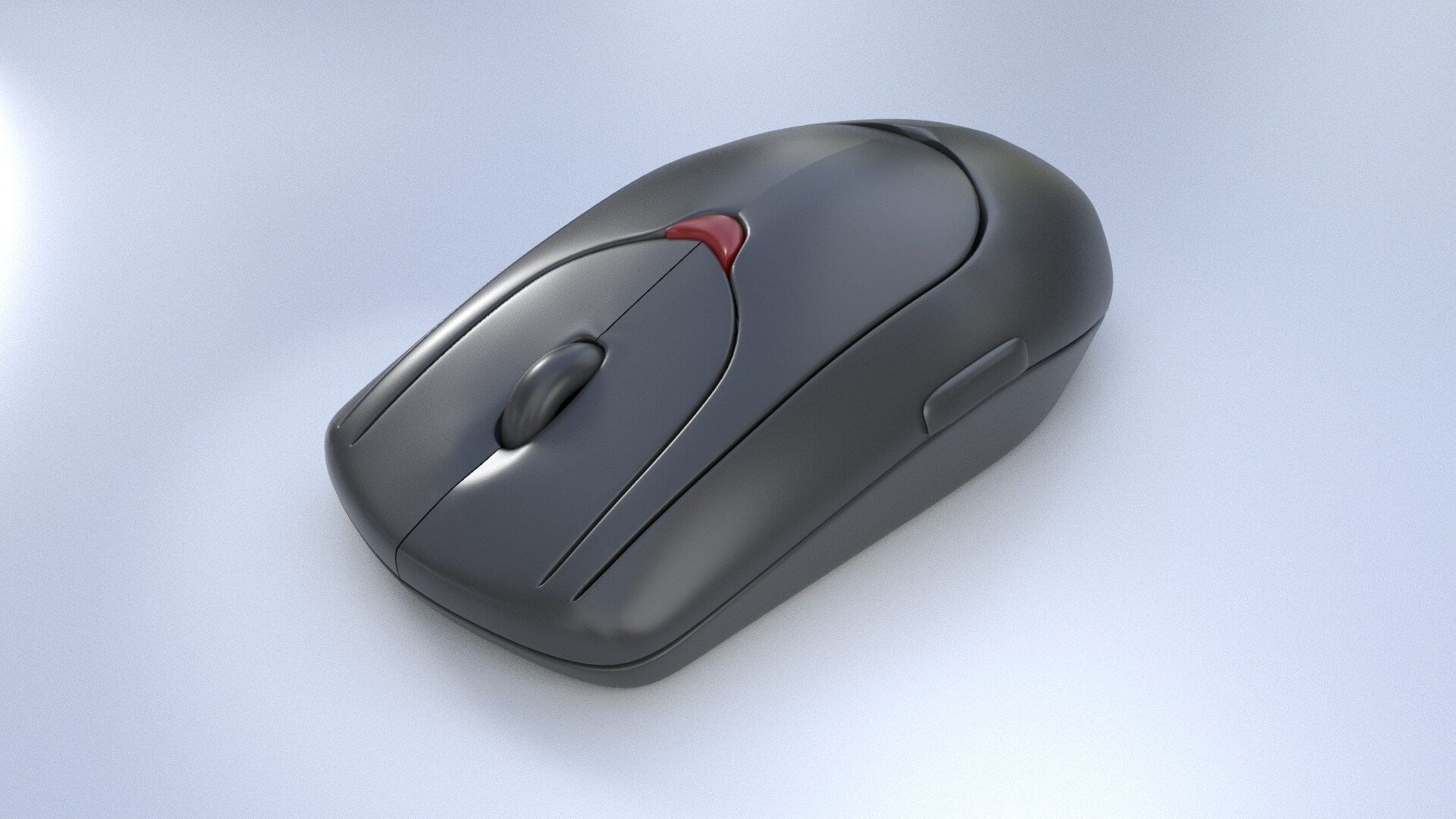 ArtStation - Computer mouse and USB drive /3D Model