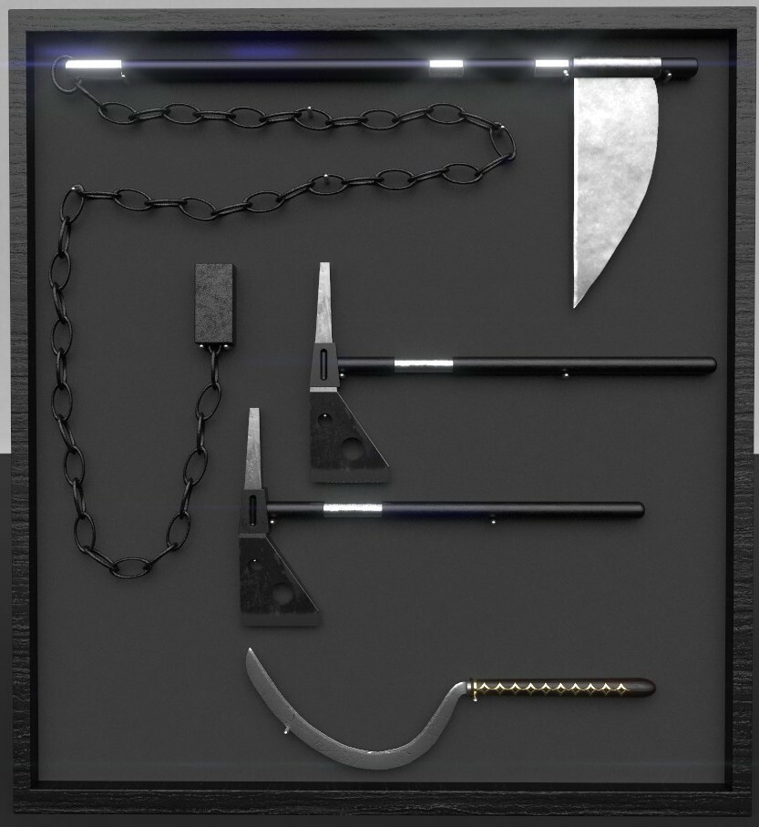 ArtStation - Weapons frame