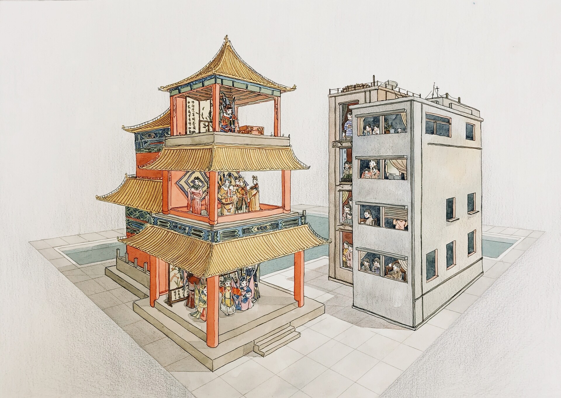 ArtStation - actor and spectator