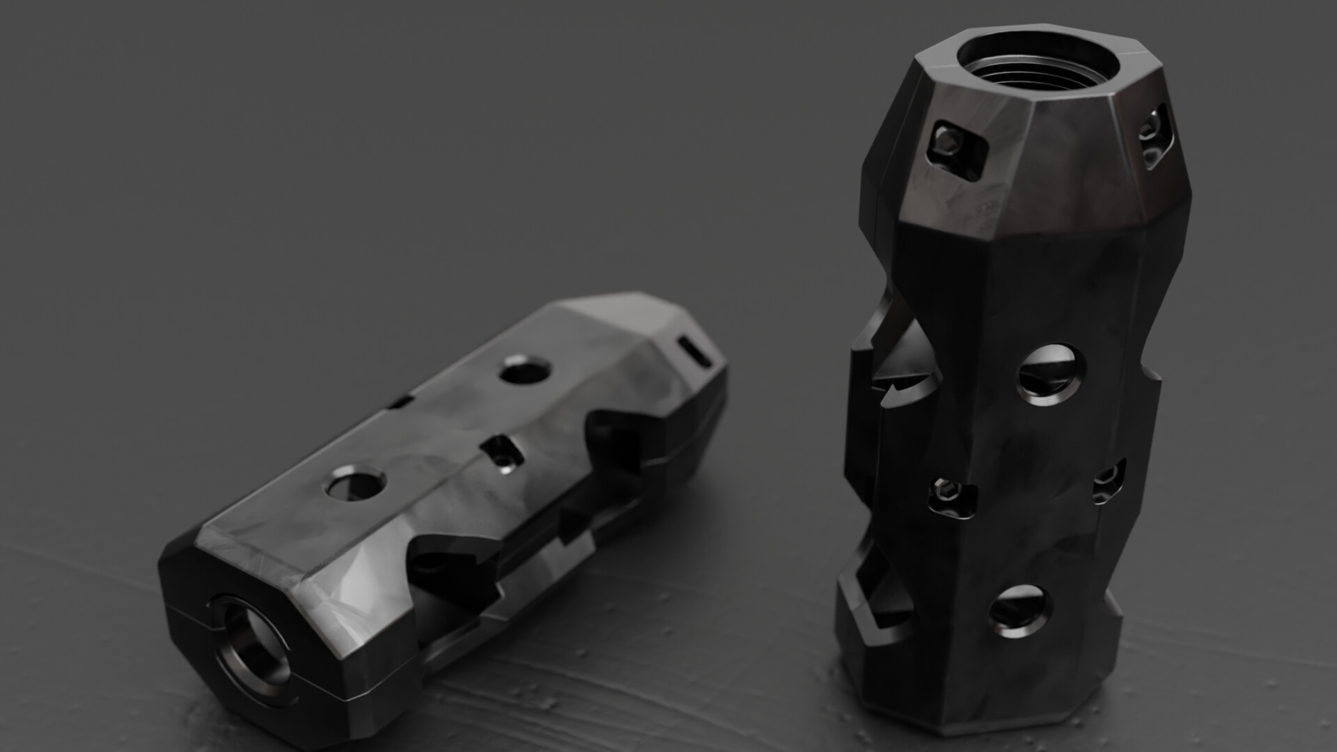 ArtStation - muzzle brake #1