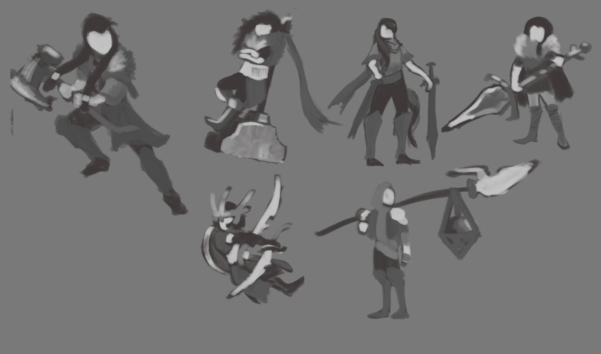 ArtStation - Character Thumbnail (Rough)