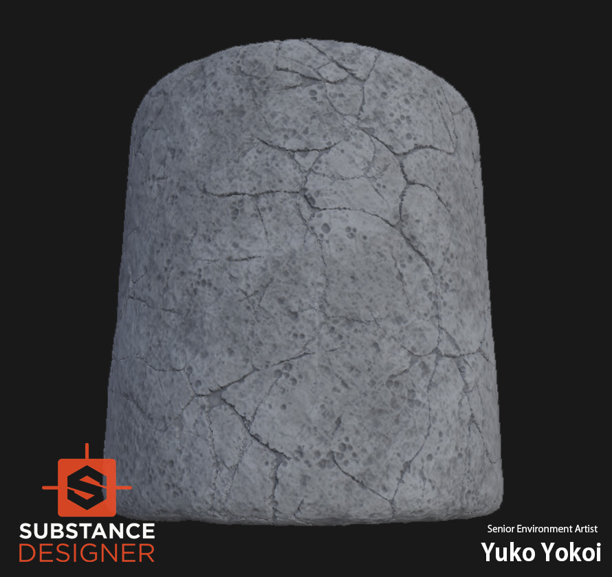 ArtStation - Concrete Rough - 100% procedural material with Substace ...