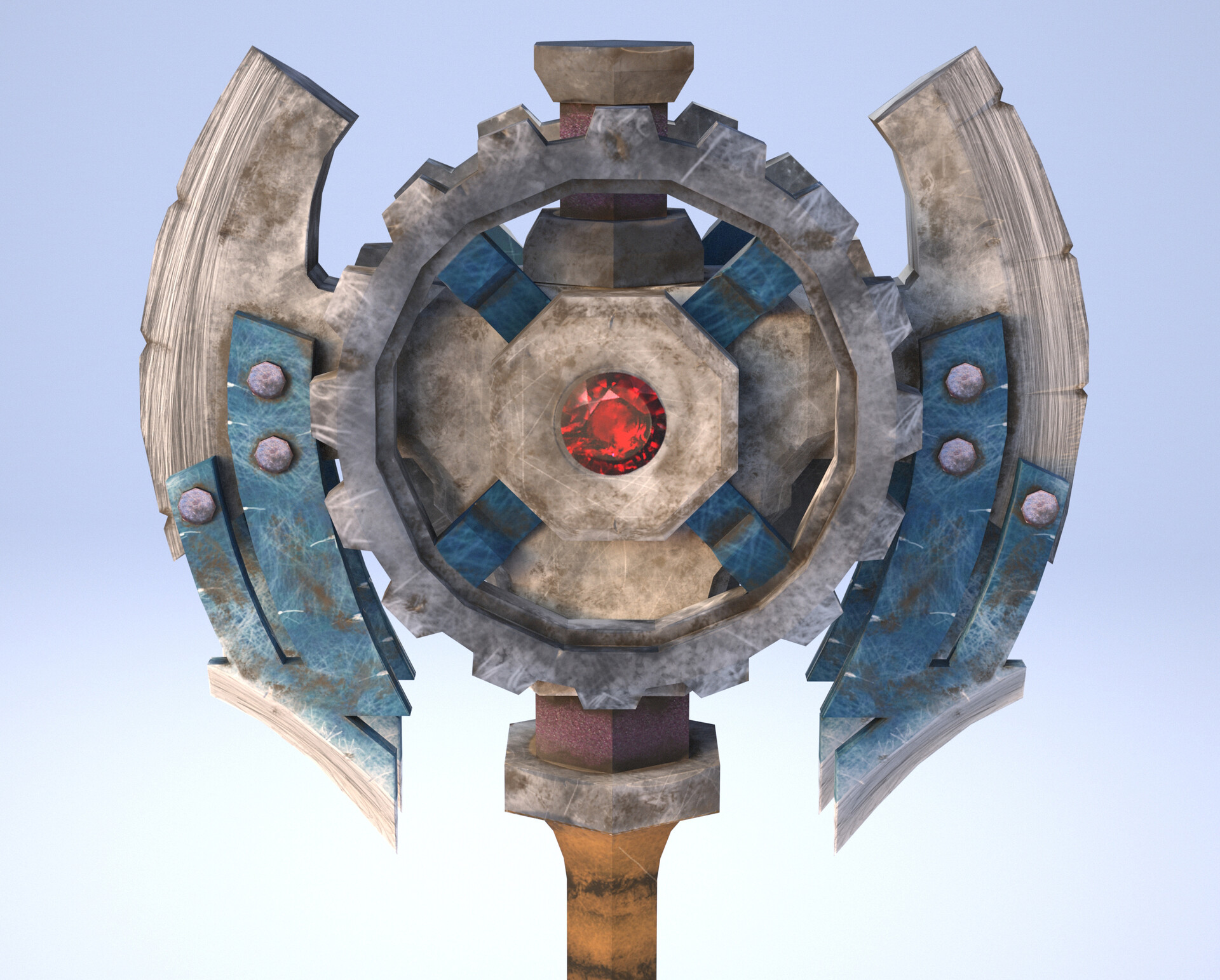 ArtStation - game Axe texturing