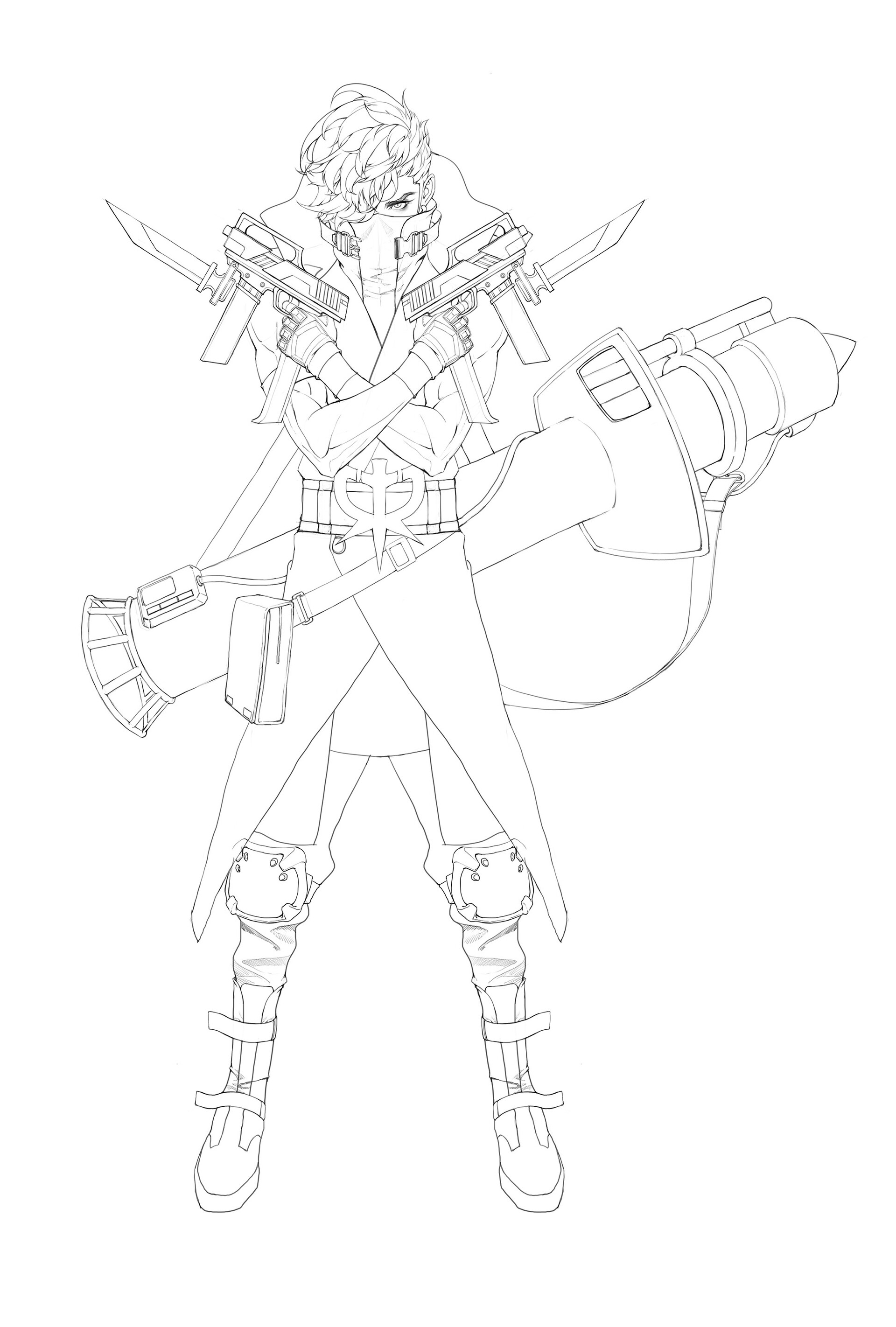 ArtStation - stylish gunner