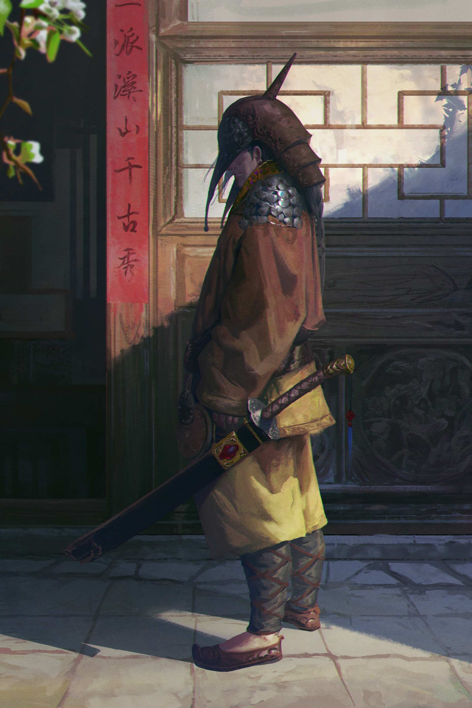 ArtStation - Guarding the guards of the yard