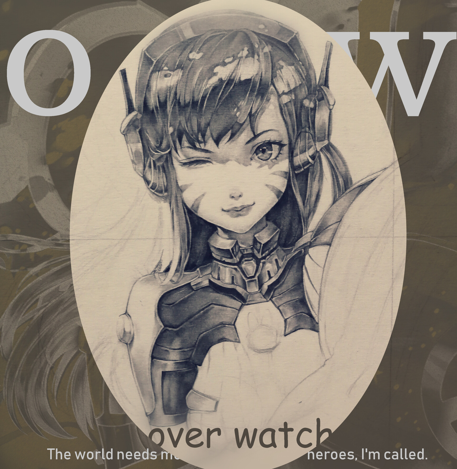 ArtStation - overwatch dva