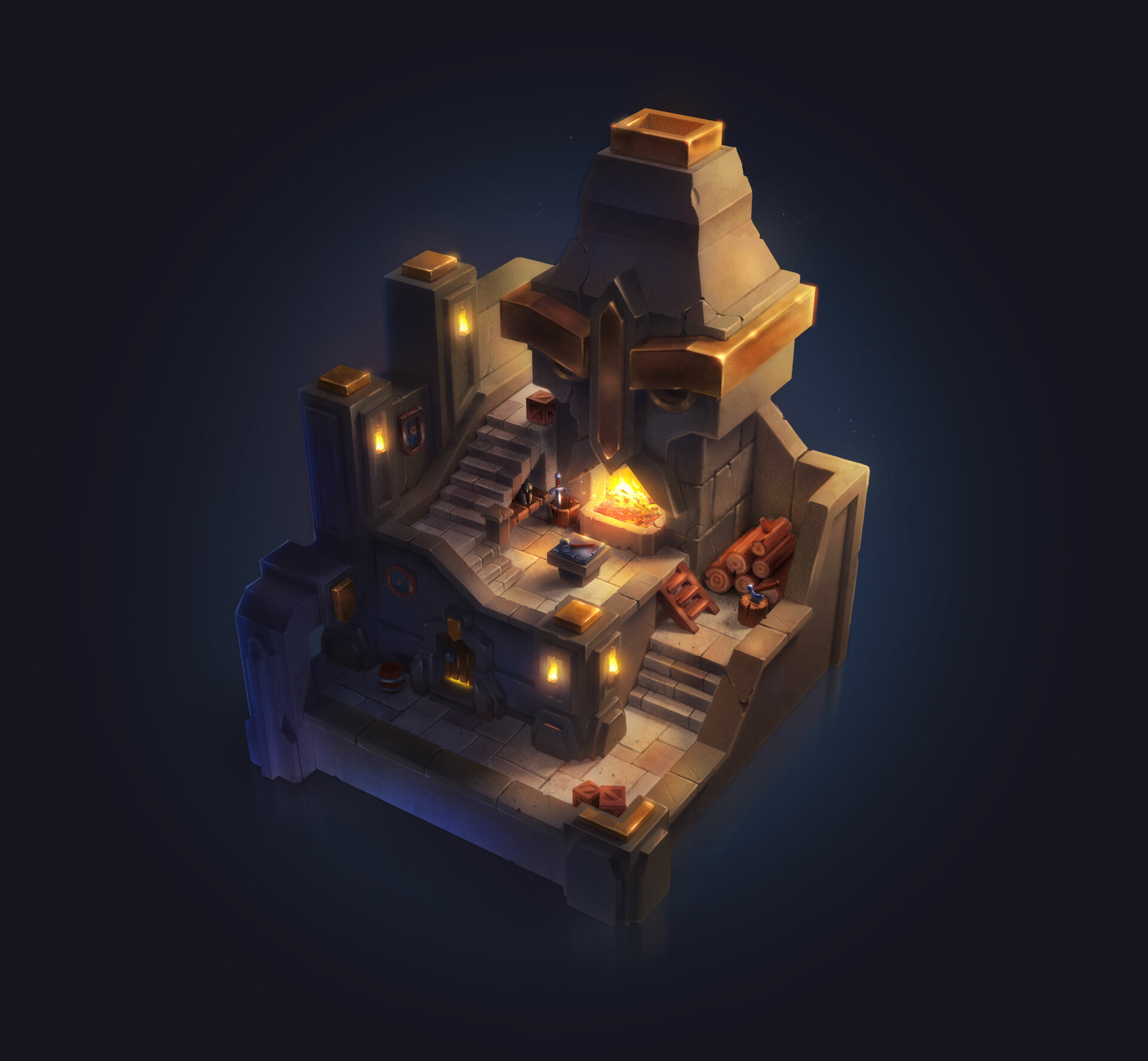 ArtStation - Dwarven's Forge