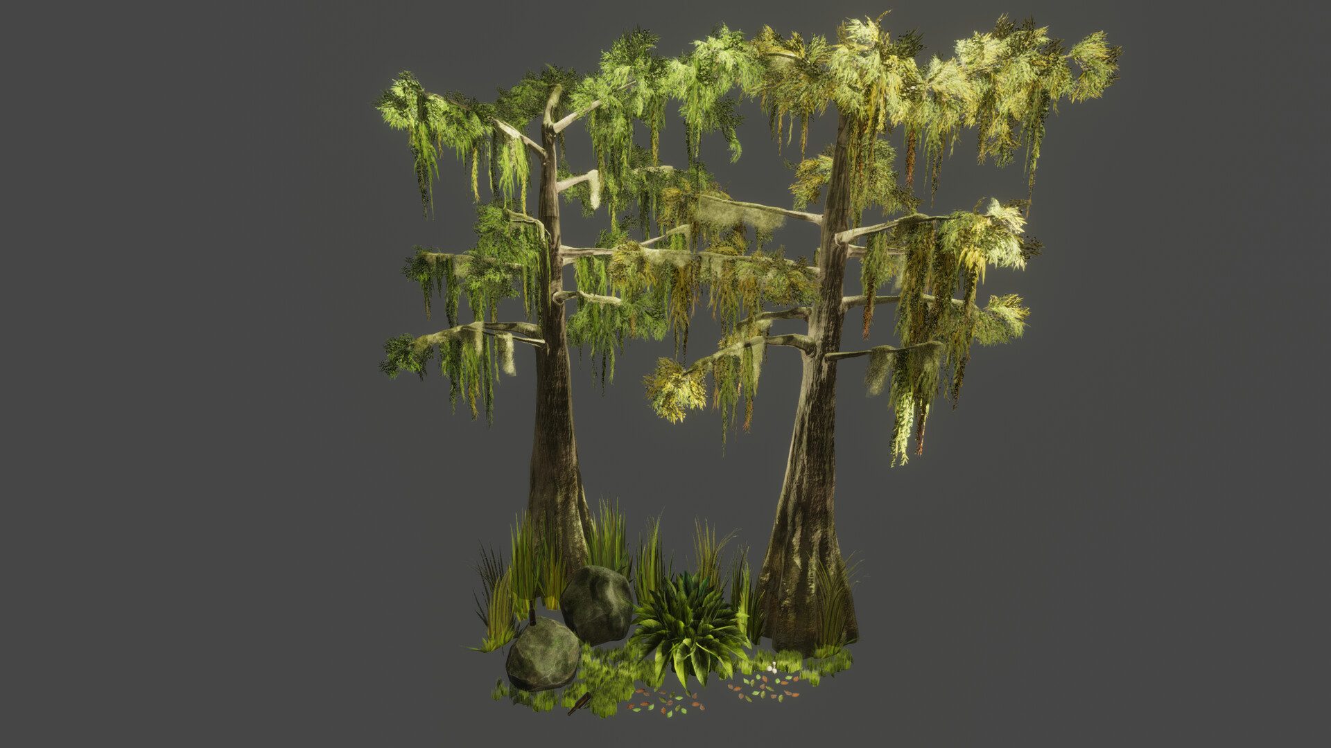 ArtStation - Swamp Foliage, Joseph Harrison