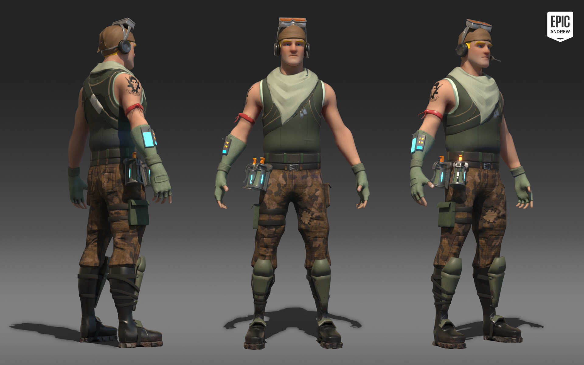 ArtStation - Fortnite Character