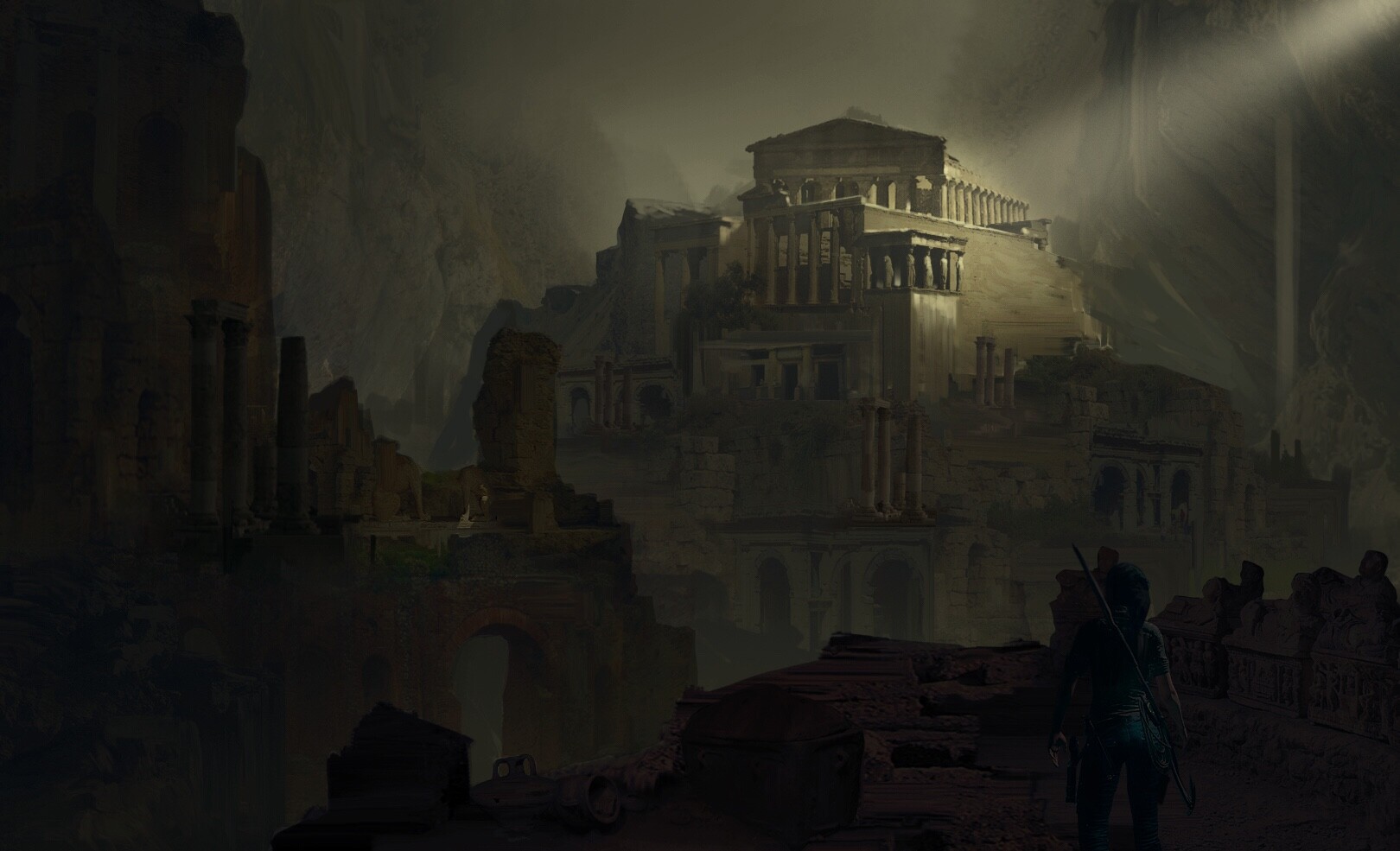 ArtStation - Hidden city.