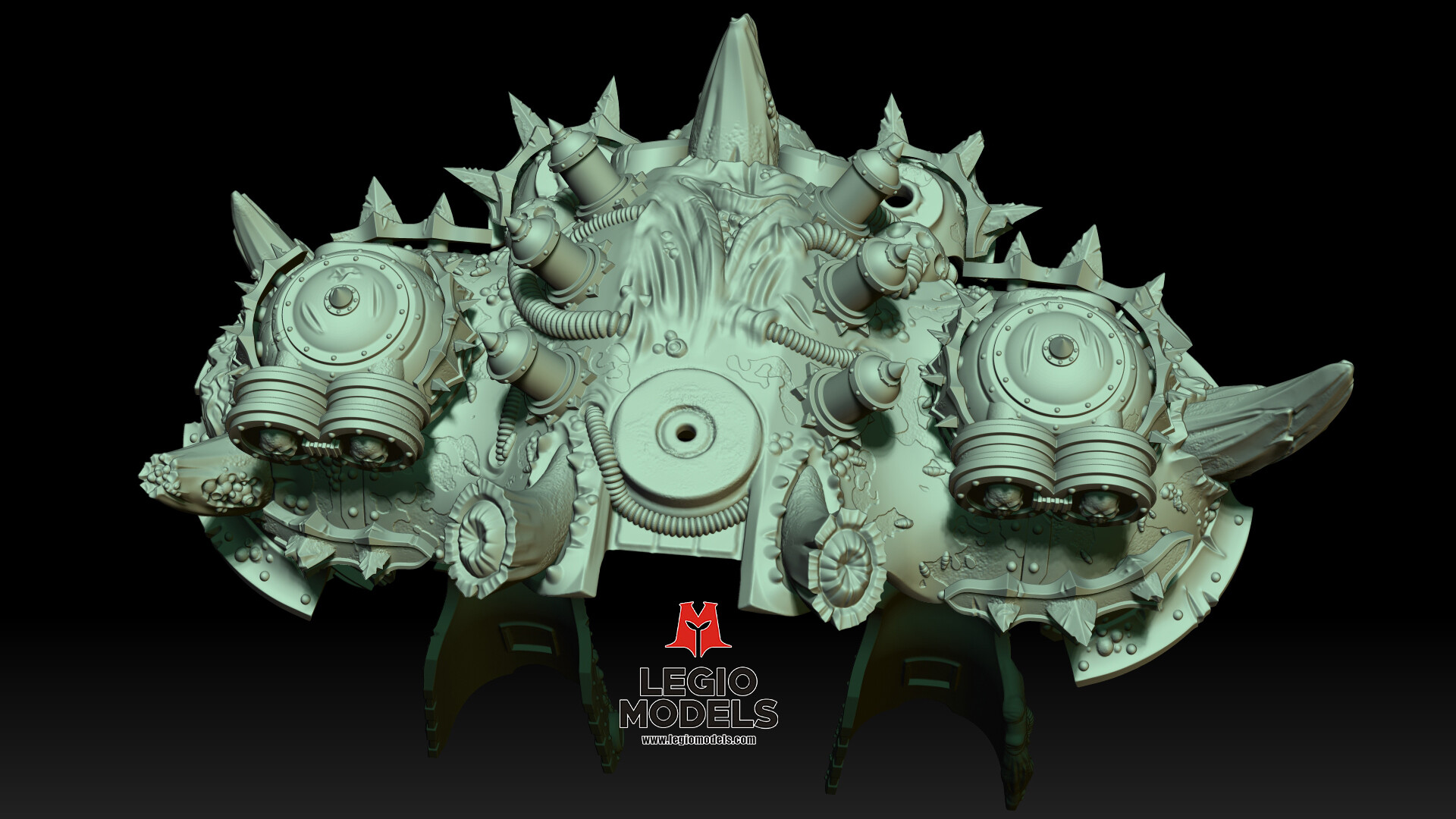 Vladislav Trofimovskiy - Warhammer 40k Nurgle Themed Dominus class ...