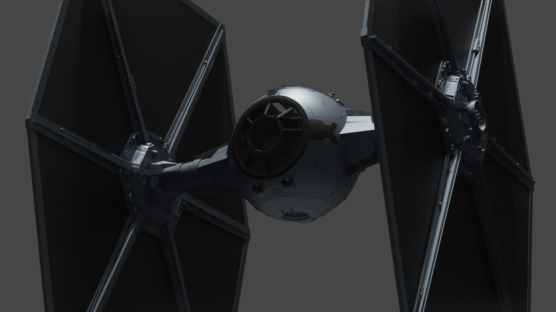 ArtStation - Tie Fighter Project