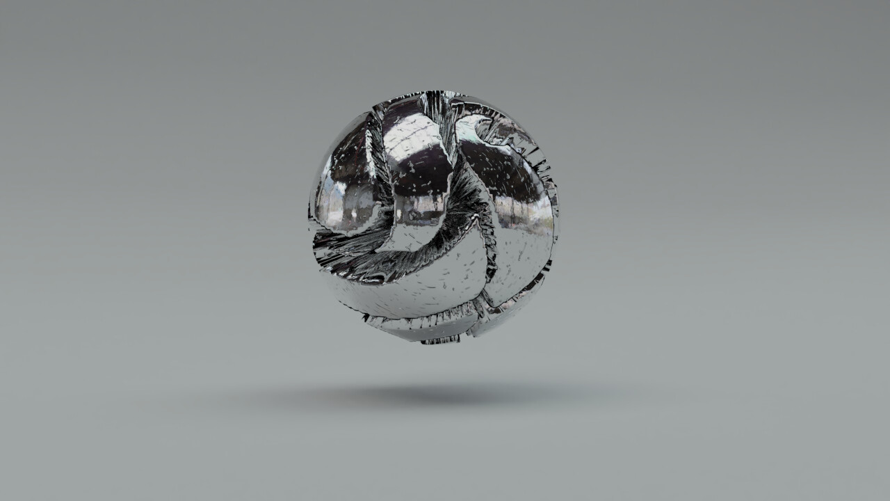 ArtStation - Metal ball