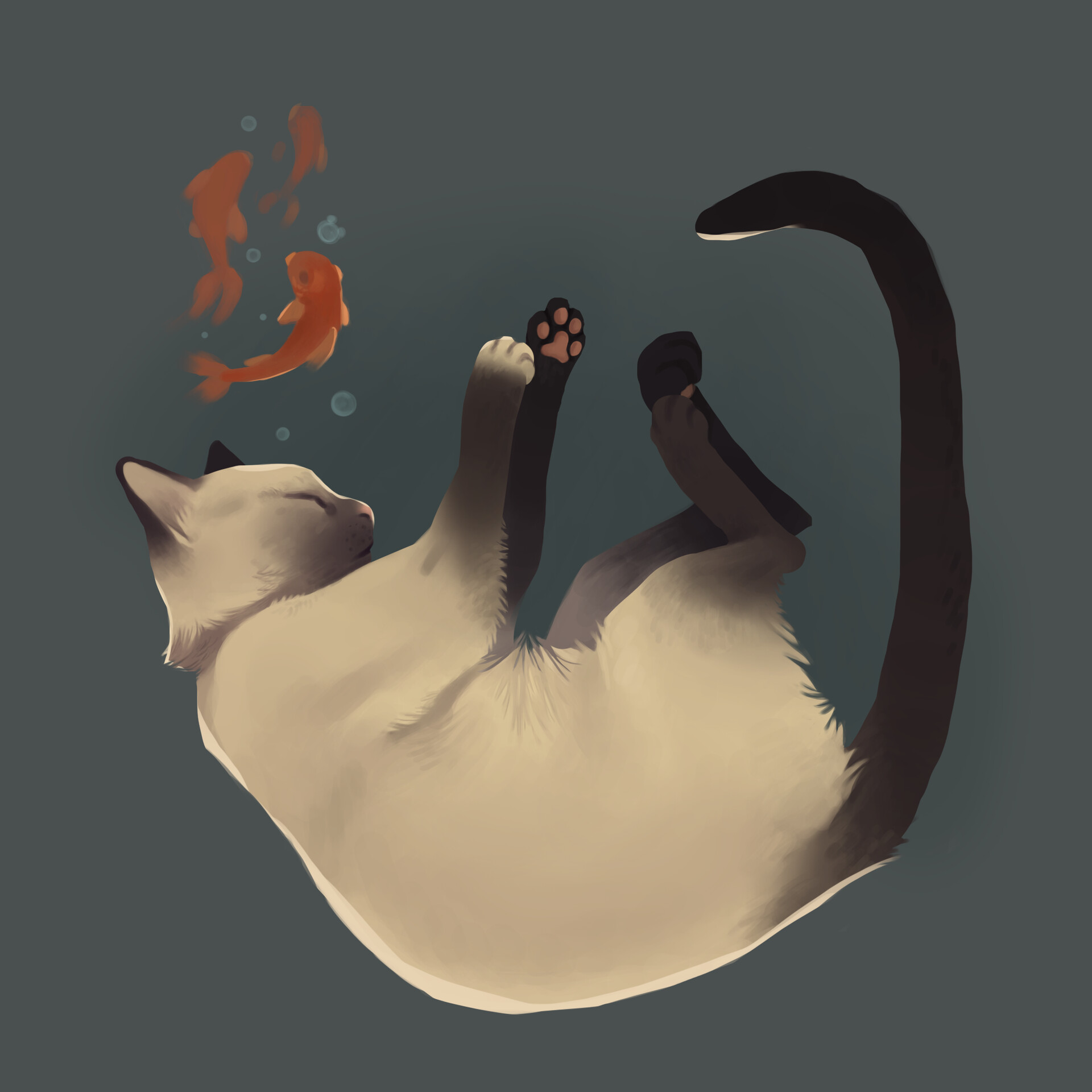 ArtStation - Kitty dreams