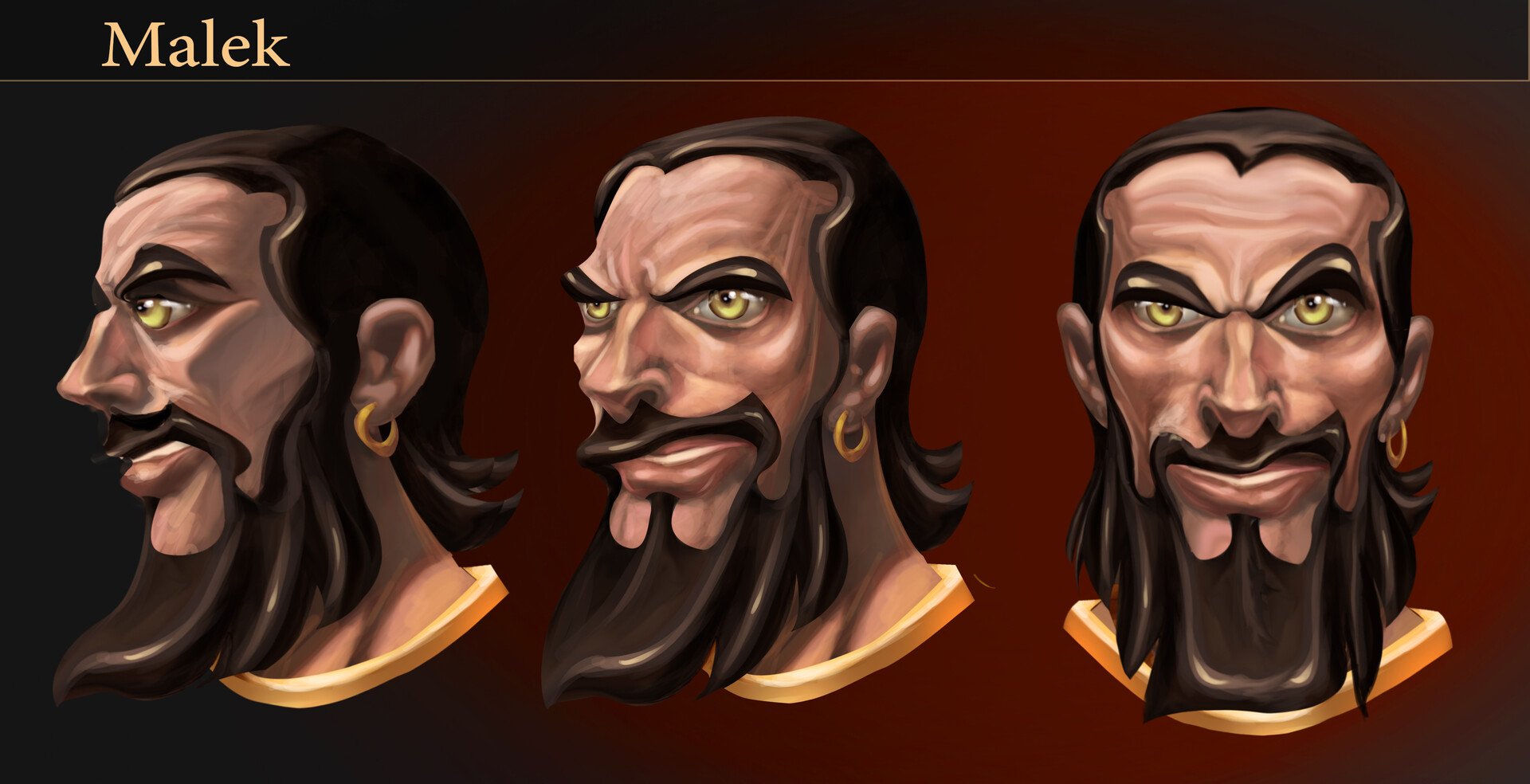 Noha Ibrahim - EVIL MALEK CHARACTER CONCEPT BY :NOHA IBRAHIM