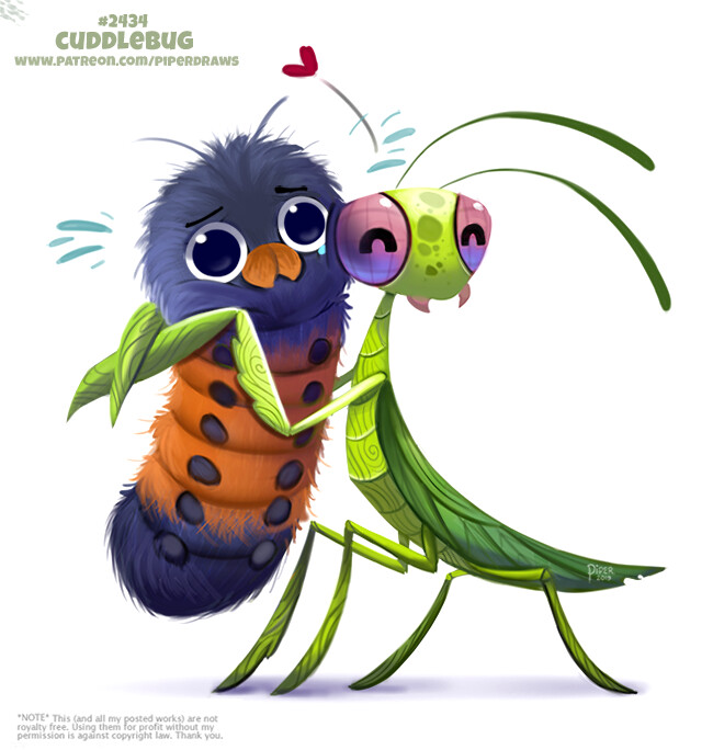 ArtStation - Daily Paint 2434. Cuddlebug
