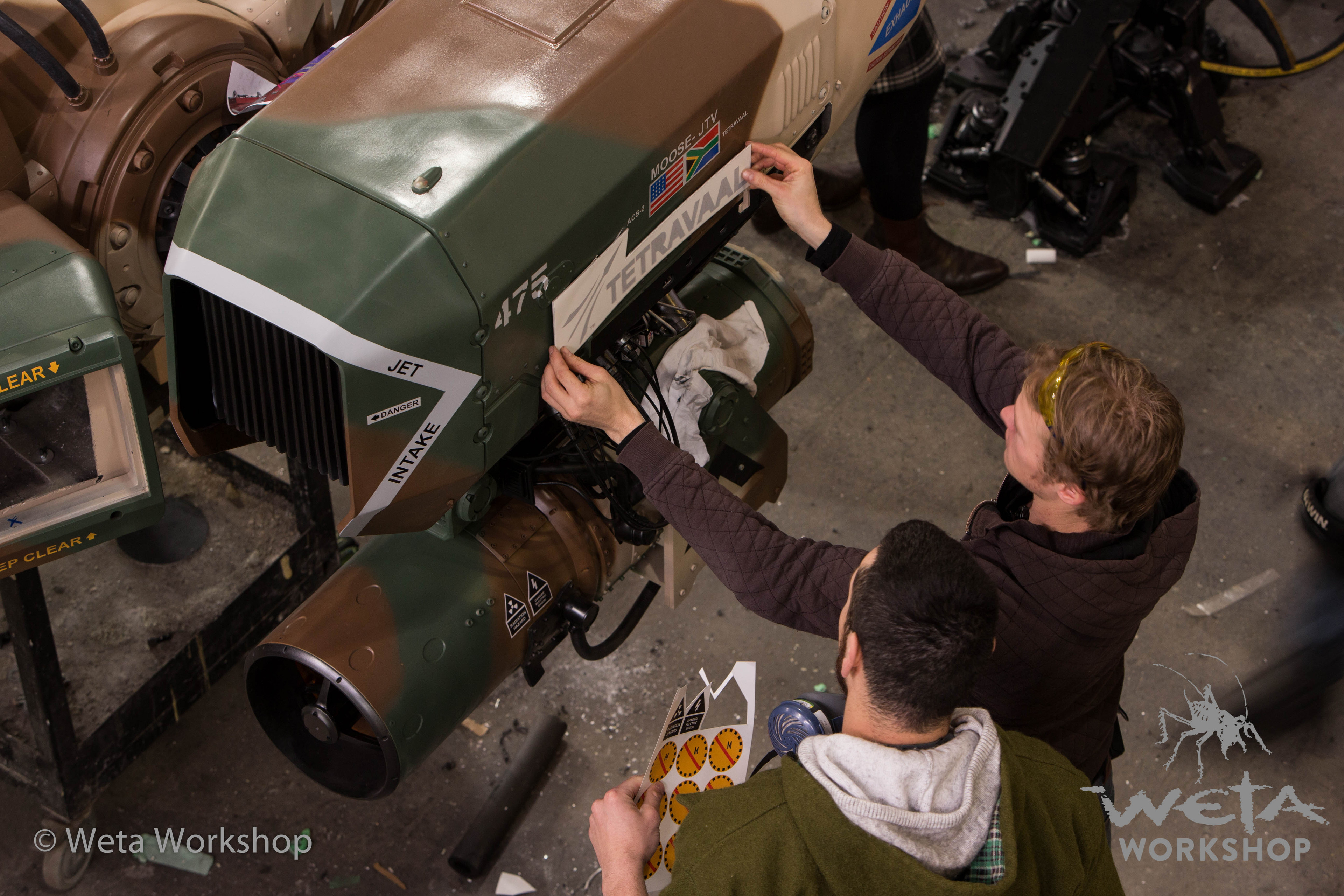 EDWARD DENTON - EDRED INDUSTRIES - CHAPPIE: THE MOOSE - Full Scale