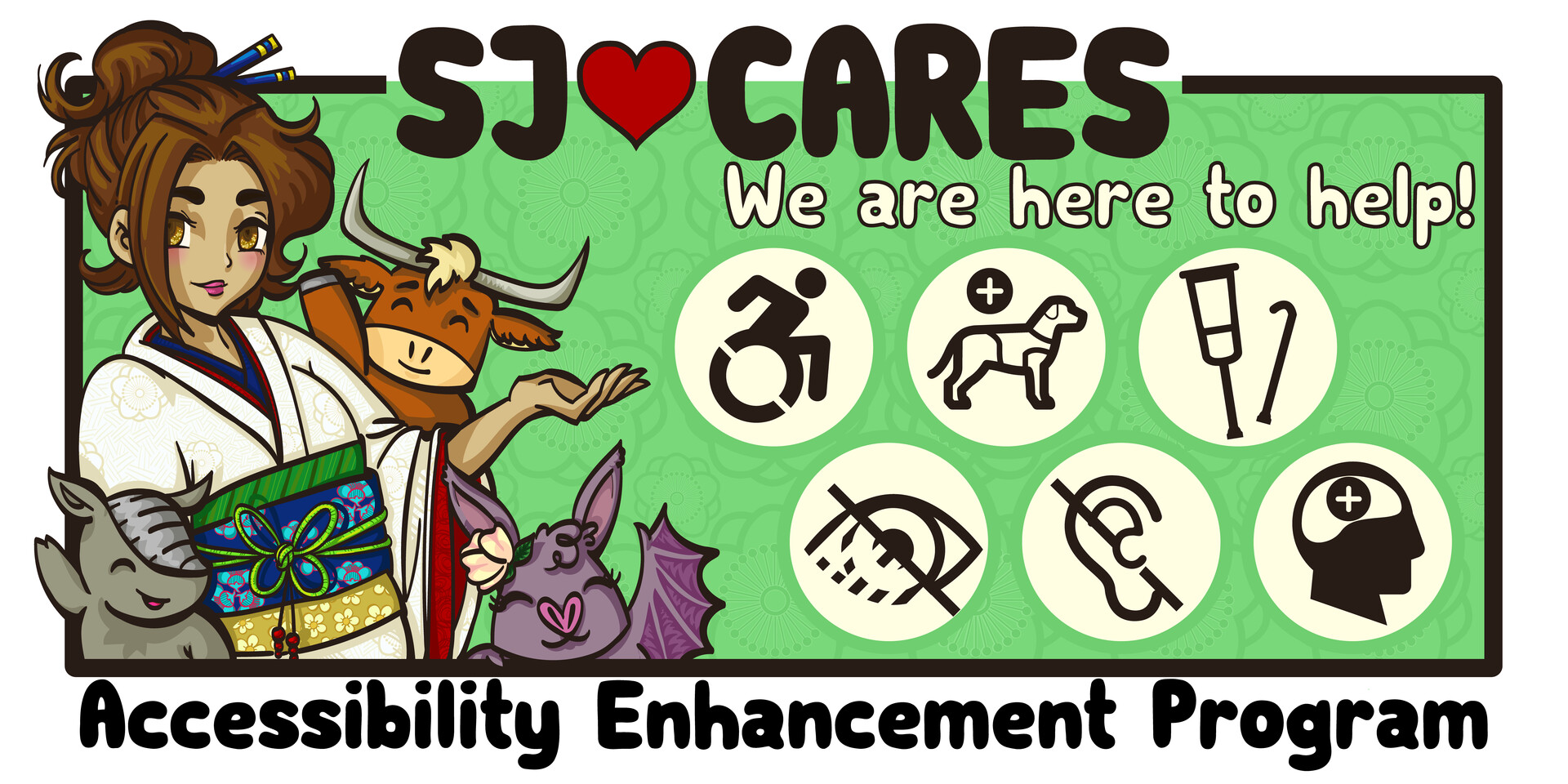 ArtStation - SJ Cares Accessibility Enhancement Program Banner