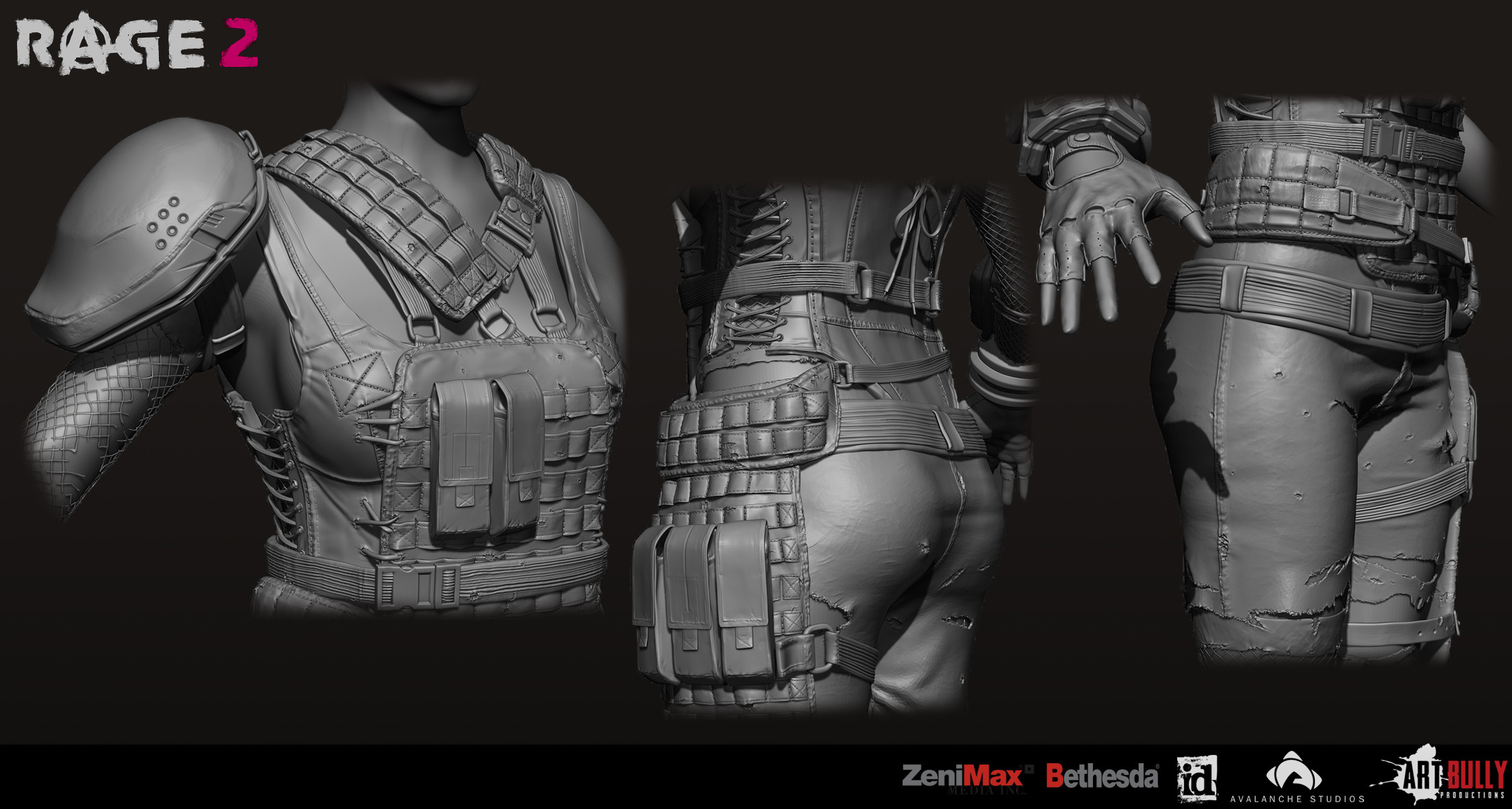 Art Bully Productions - Rage 2 Character Gear Set 03