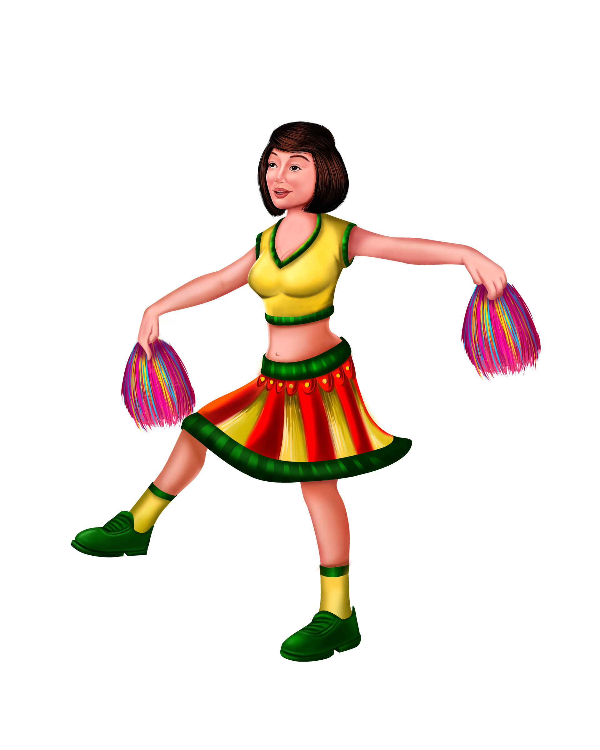 ArtStation - Dancing Girl