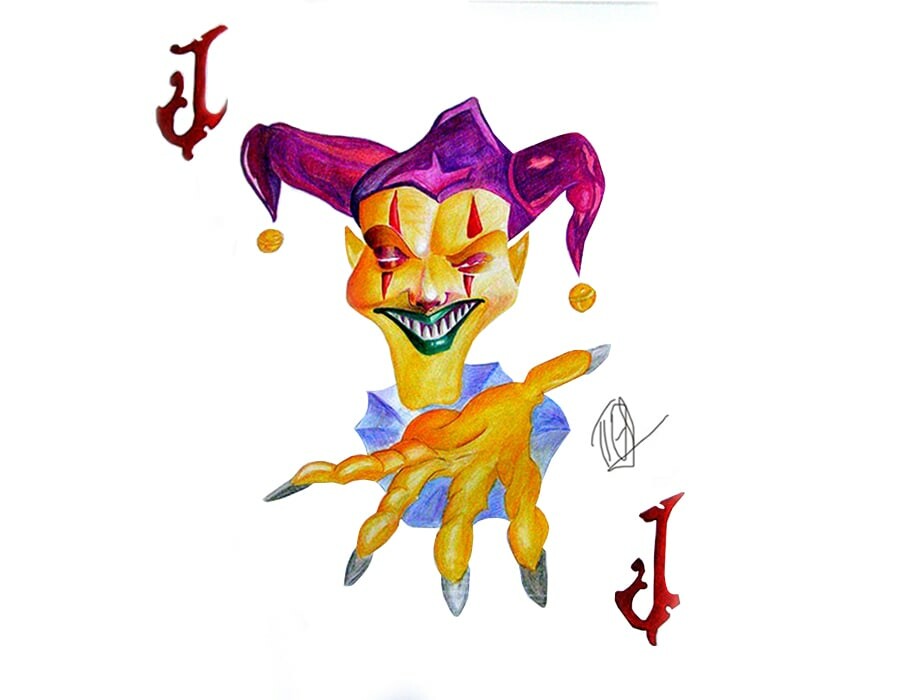 ArtStation - Joker - Playing Card